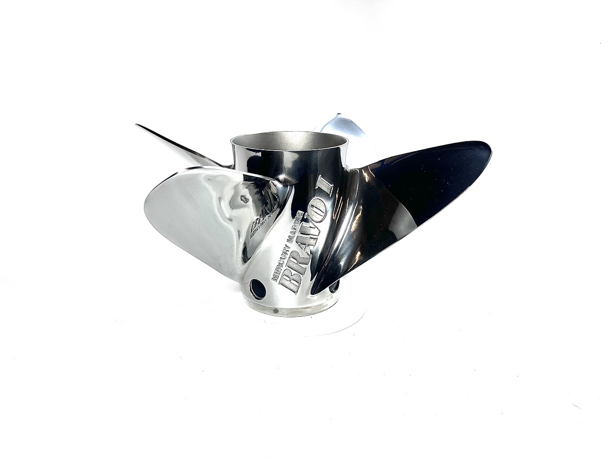 -NEW- Mercury 4 x 15.25 x 29 RH, Bravo 1 FS Pro Finish Propeller, 48 ...