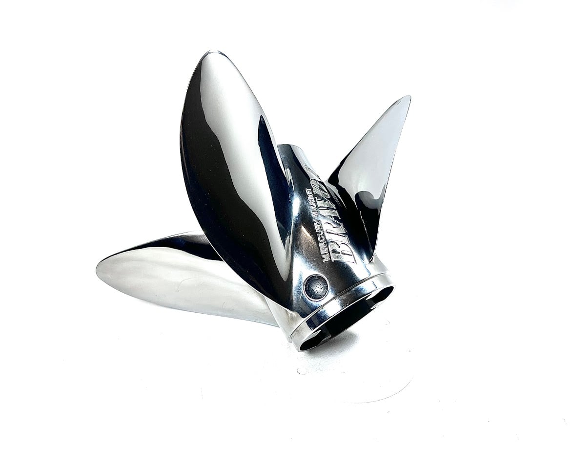 -NEW- Mercury 4 x 15.25 x 29 RH, Bravo 1 FS Pro Finish Propeller, 48 ...