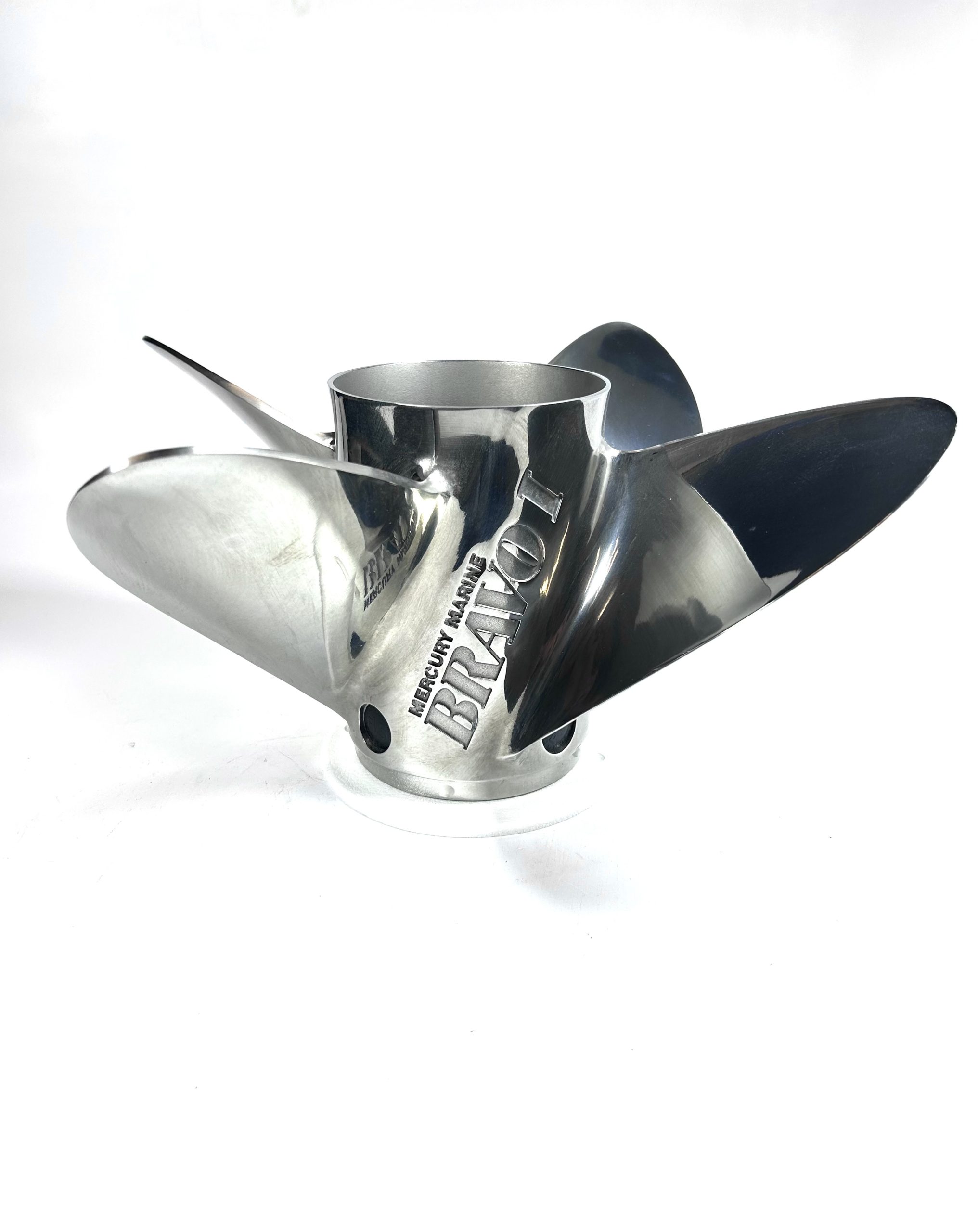 -NEW- Mercury 4 x 15.25 x 30, Bravo 1 FS Pro Finish Propeller 48 ...