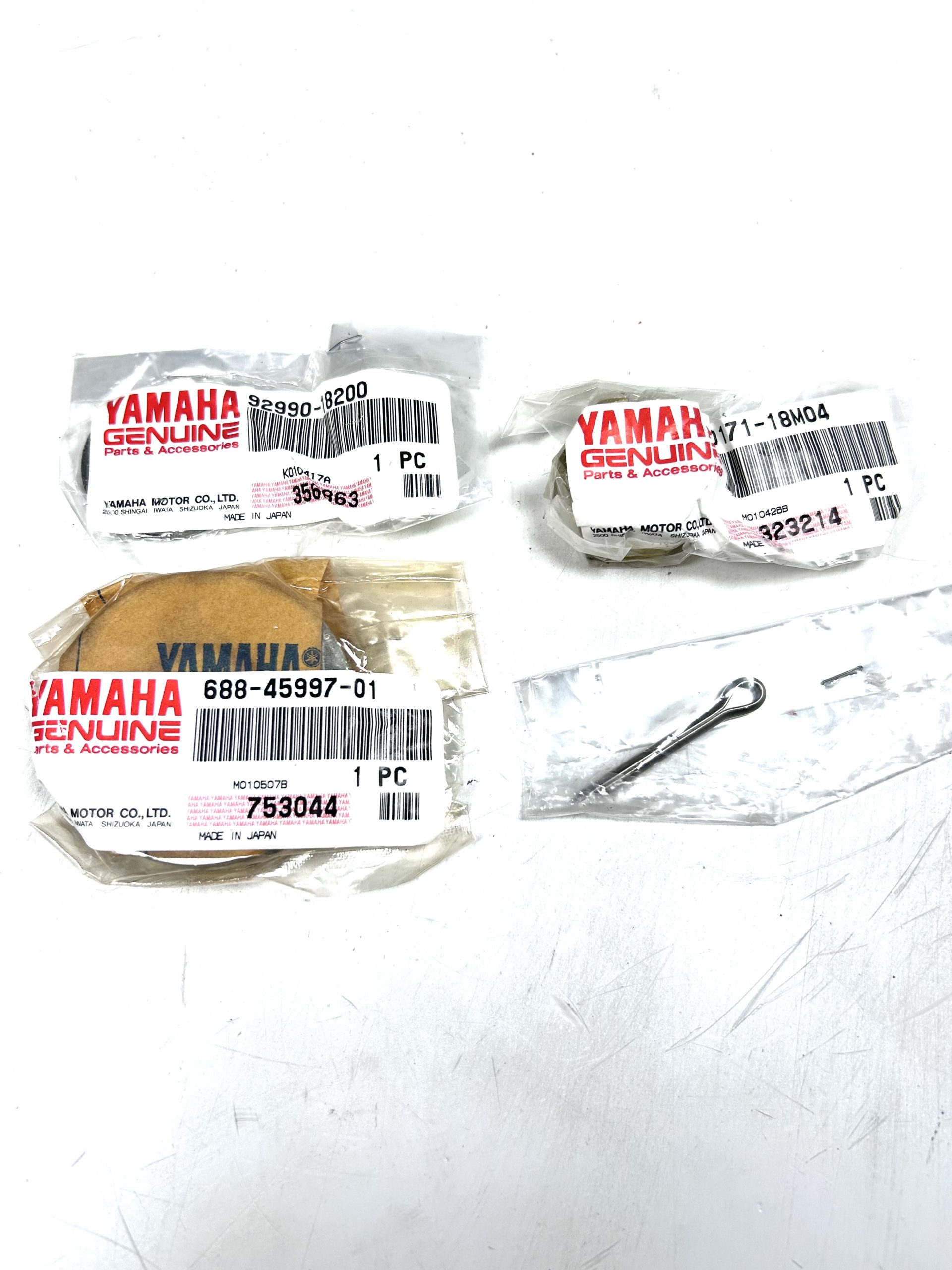 Yamaha 6G5-W4599-00 , Propeller Prop Nut & Spacer Kit , OEM - Max ...