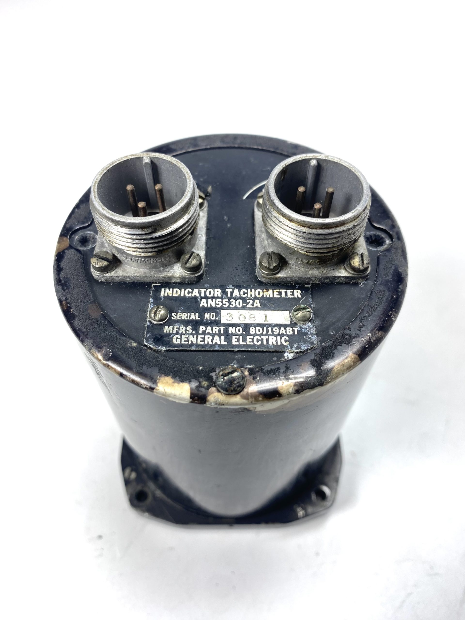 General Electric 8DJ19ABT, Indicator Tachometer Gauge - AN5530-2A - Max ...