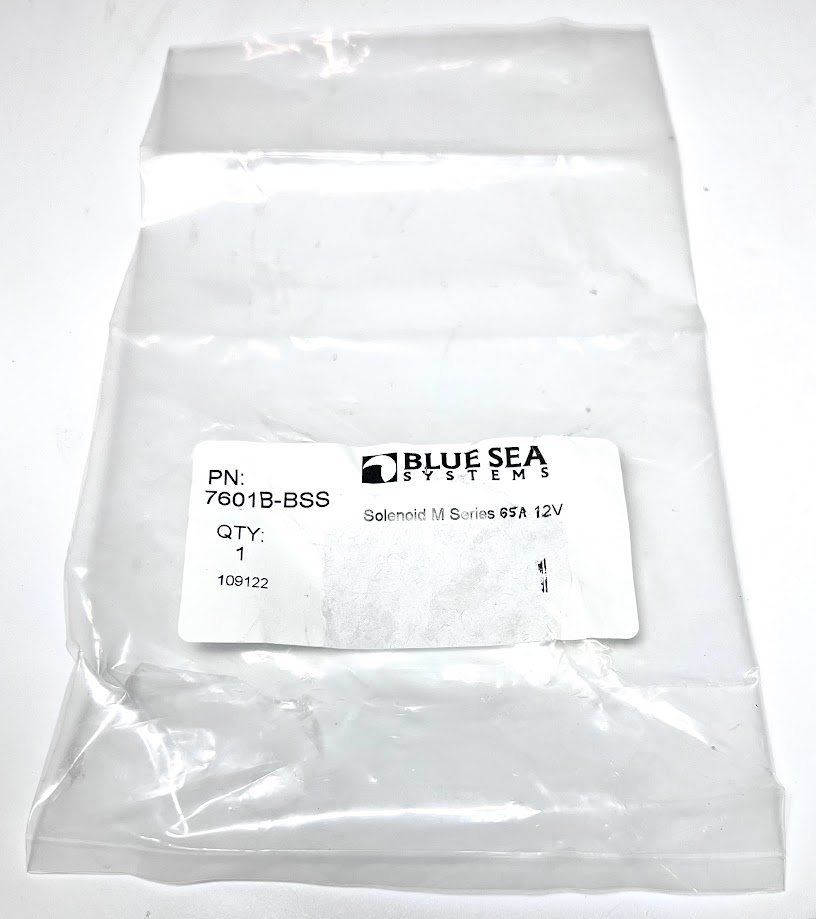 -NEW- Blue Sea Systems 7601B-BSS, Automatic Charging Relay, 65A, 12V ...