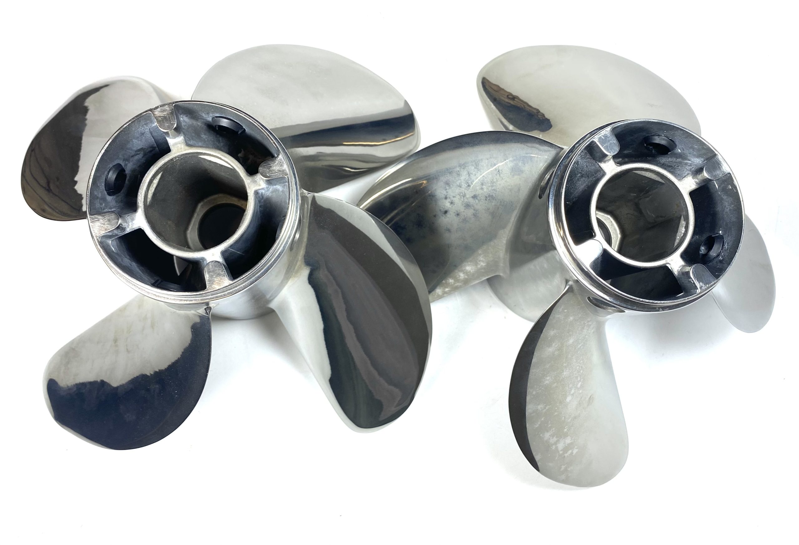 -NEW- Mercury Rev 4 XP, 4 x 15 x 26P, Revolution 4 XP Propeller LH + RH ...