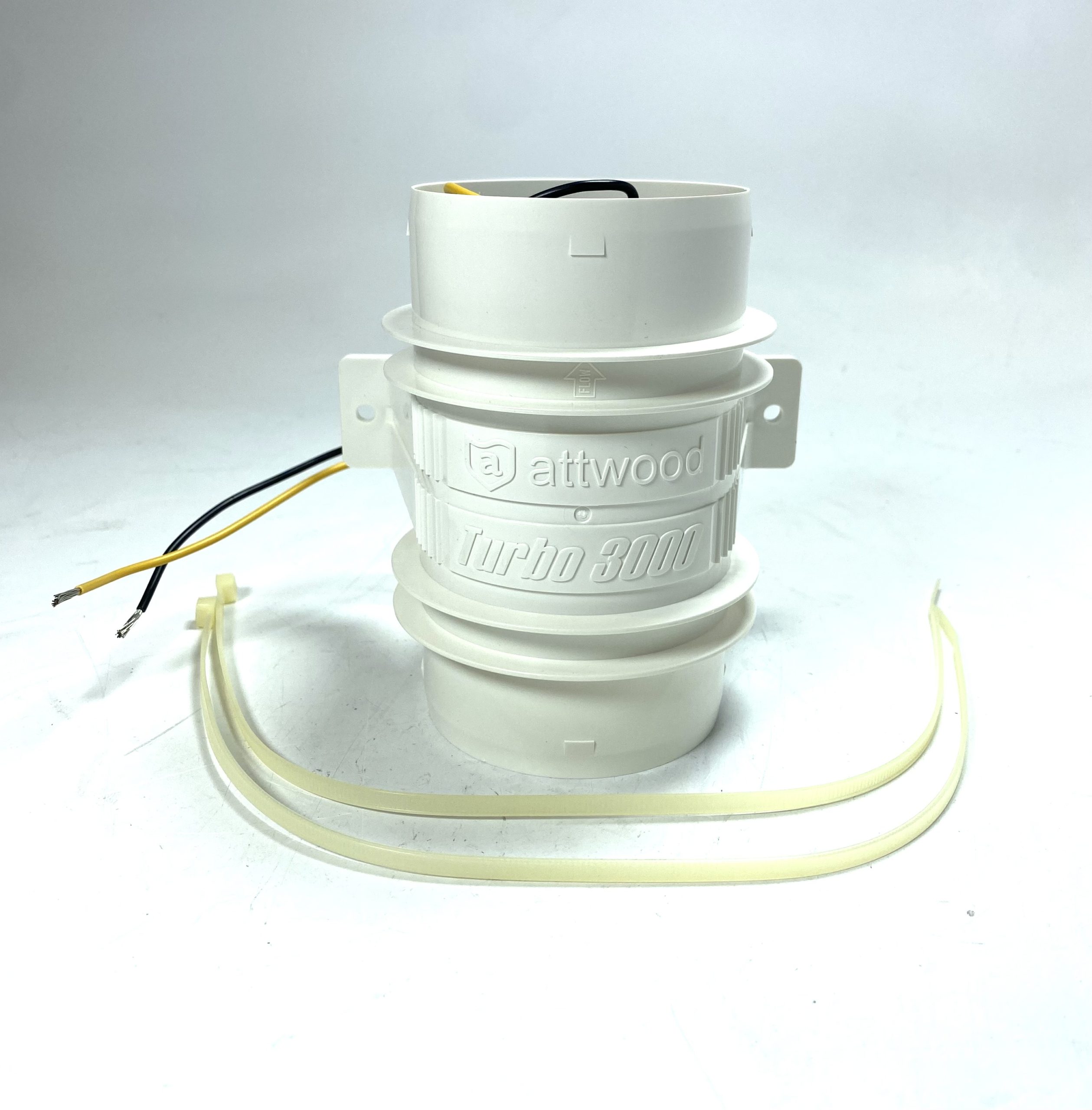 Attwood 1733-4, Water Resistant 3'' Turbo In Line Blower 12V - Max ...