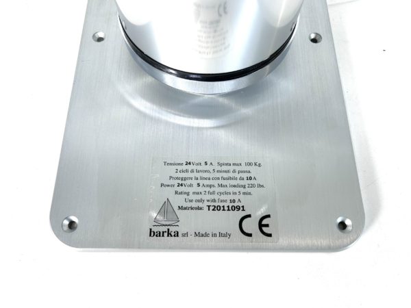 -NEW- Barka T2011091, 12A, 2 Stage Electric Table Pedestal w/ Control ...