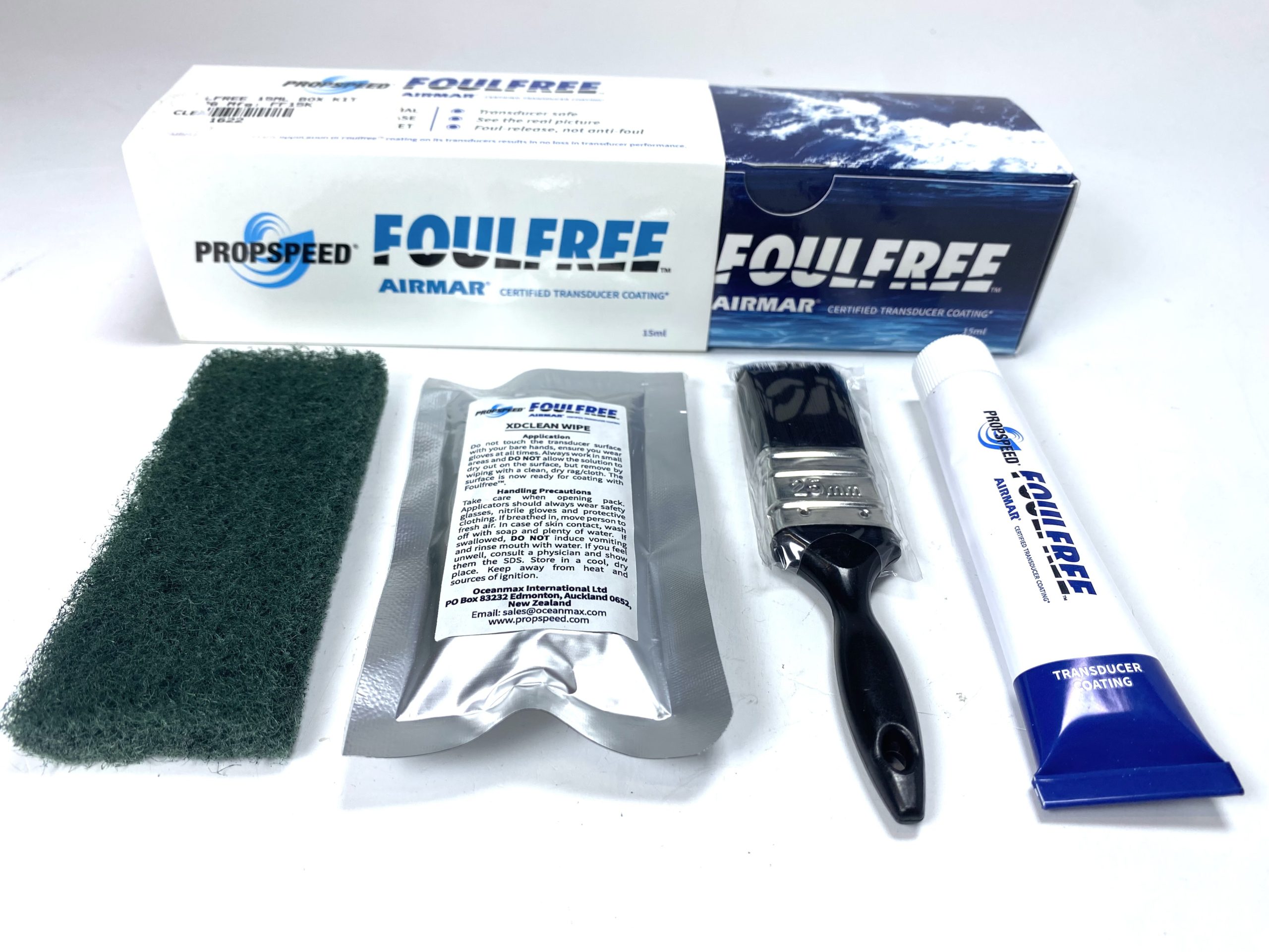 -NEW- Propspeed FF15K, FoulFree 15ml Airmar Certified Transducer Box ...