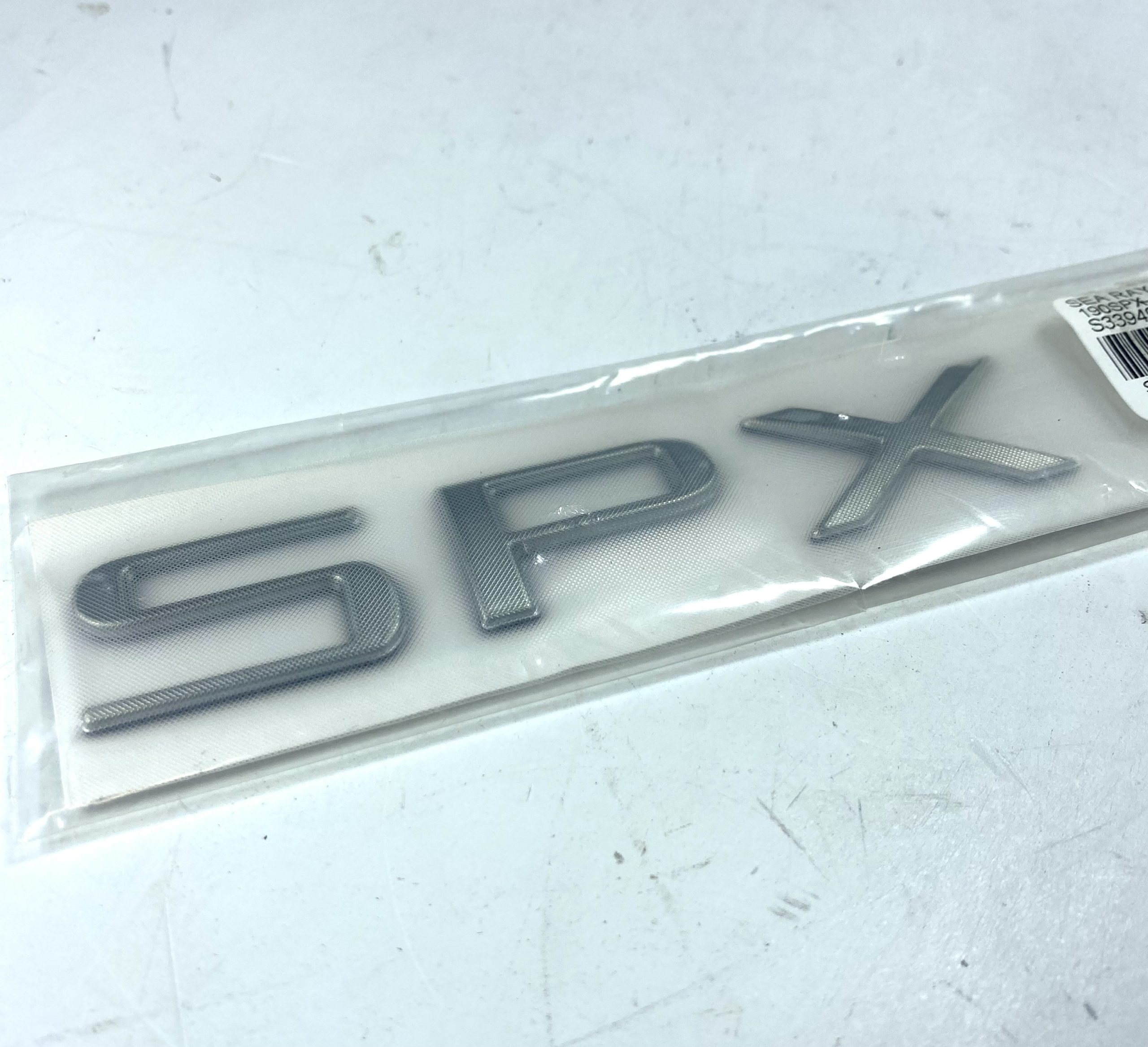 -NEW- Sea Ray 190, Chrome Sticker Decal - Max Marine Outlet