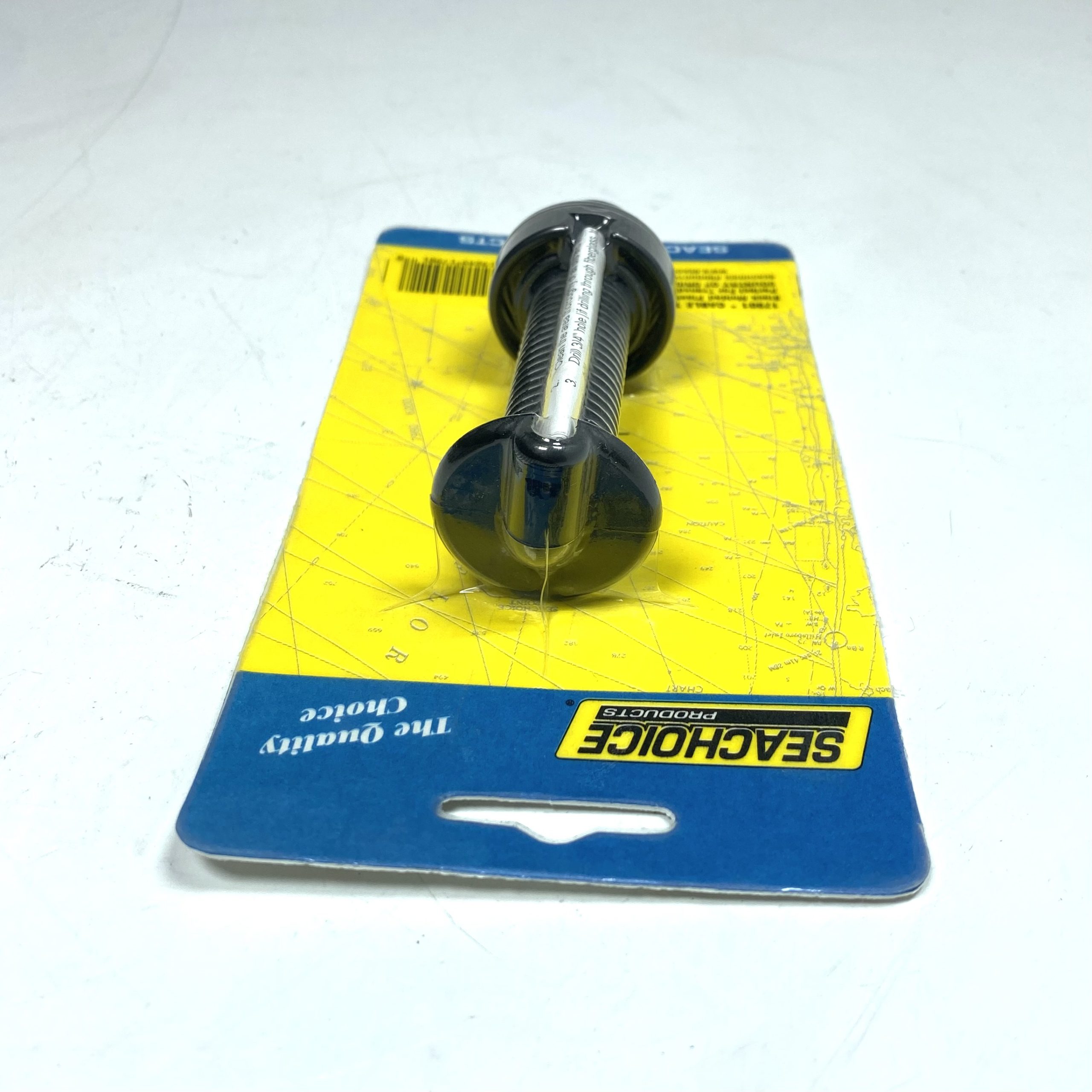 -NEW- SeaChoice 17901, Black Molded Plastic Thru Hall Cable Fitting ...