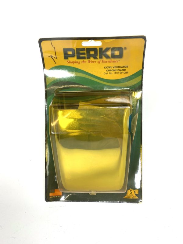 Perko 1312-DP-CHR, Chrome Plated Cowl Ventilator With Black Plastic ...