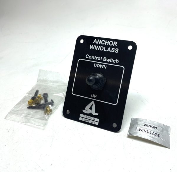 Simpson Lawrence Anchor Windlass Up & Down Control Switch Panel - Max ...