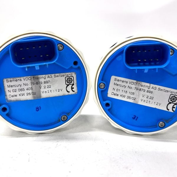 Mercury 78-879-897, Smartcraft SC1000 Speedometer & Tachometer Gauges ...
