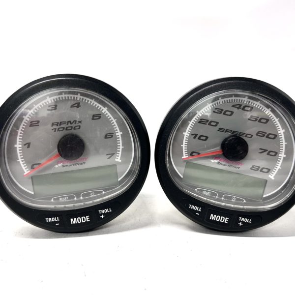 Mercury 78-879-897, Smartcraft SC1000 Speedometer & Tachometer Gauges ...