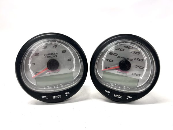 Mercury 78-879-897, Smartcraft SC1000 Speedometer & Tachometer Gauges ...