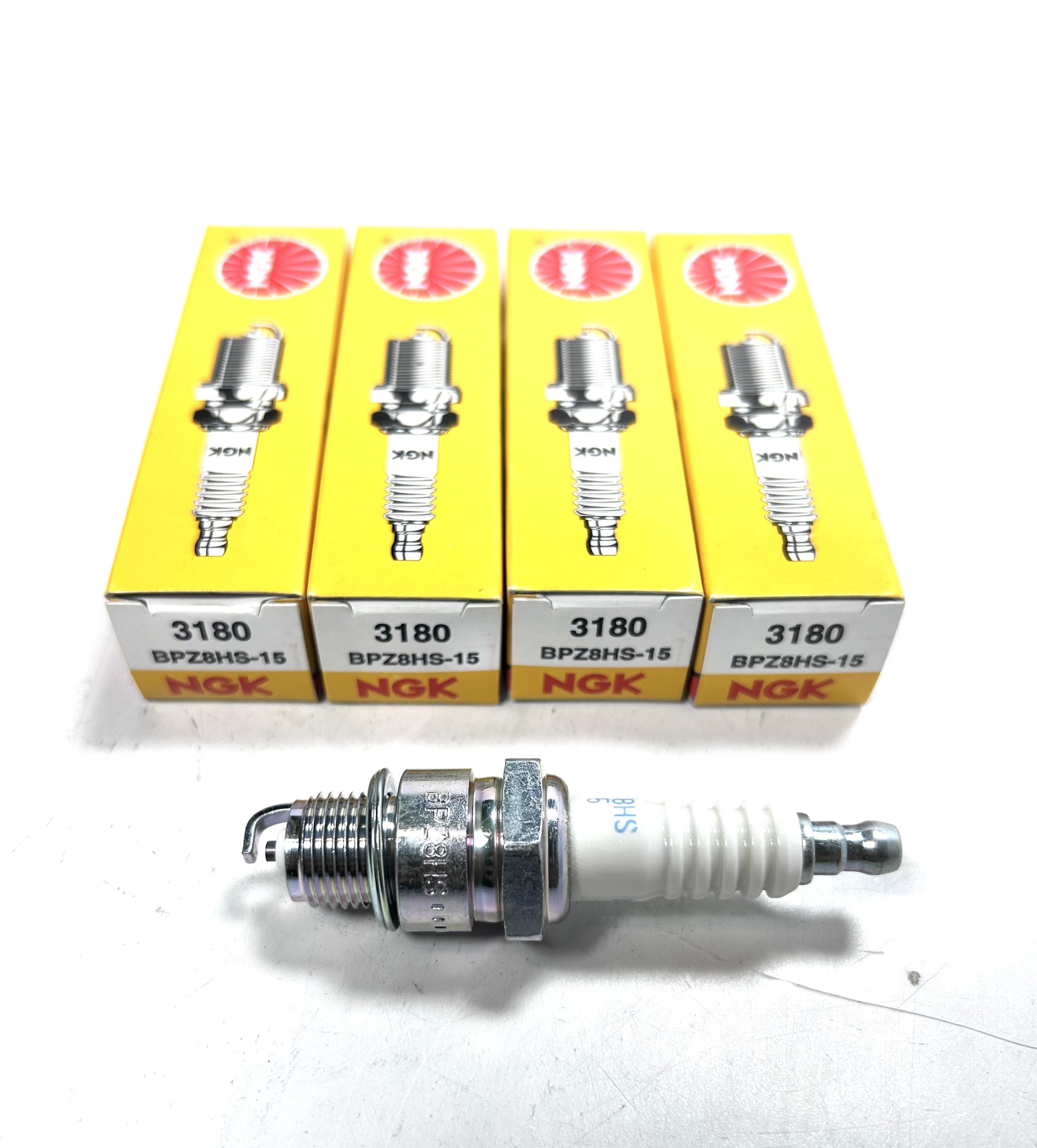 -NEW- NGK 3180, BPZ8HS-15, Marine Spark Plug - 4 Pack - Max Marine Outlet