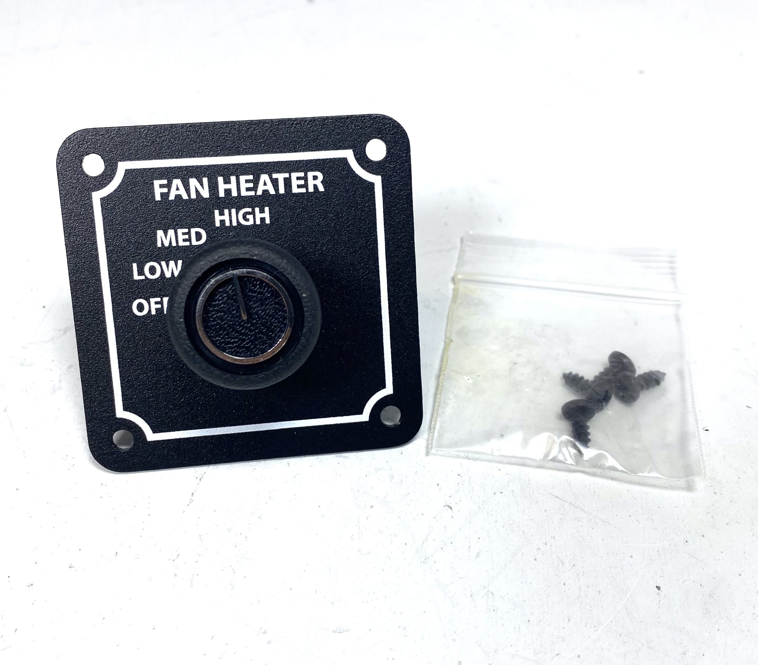 Sure Marine, 3 Speed Fan Heater Switch Panel - Max Marine Outlet