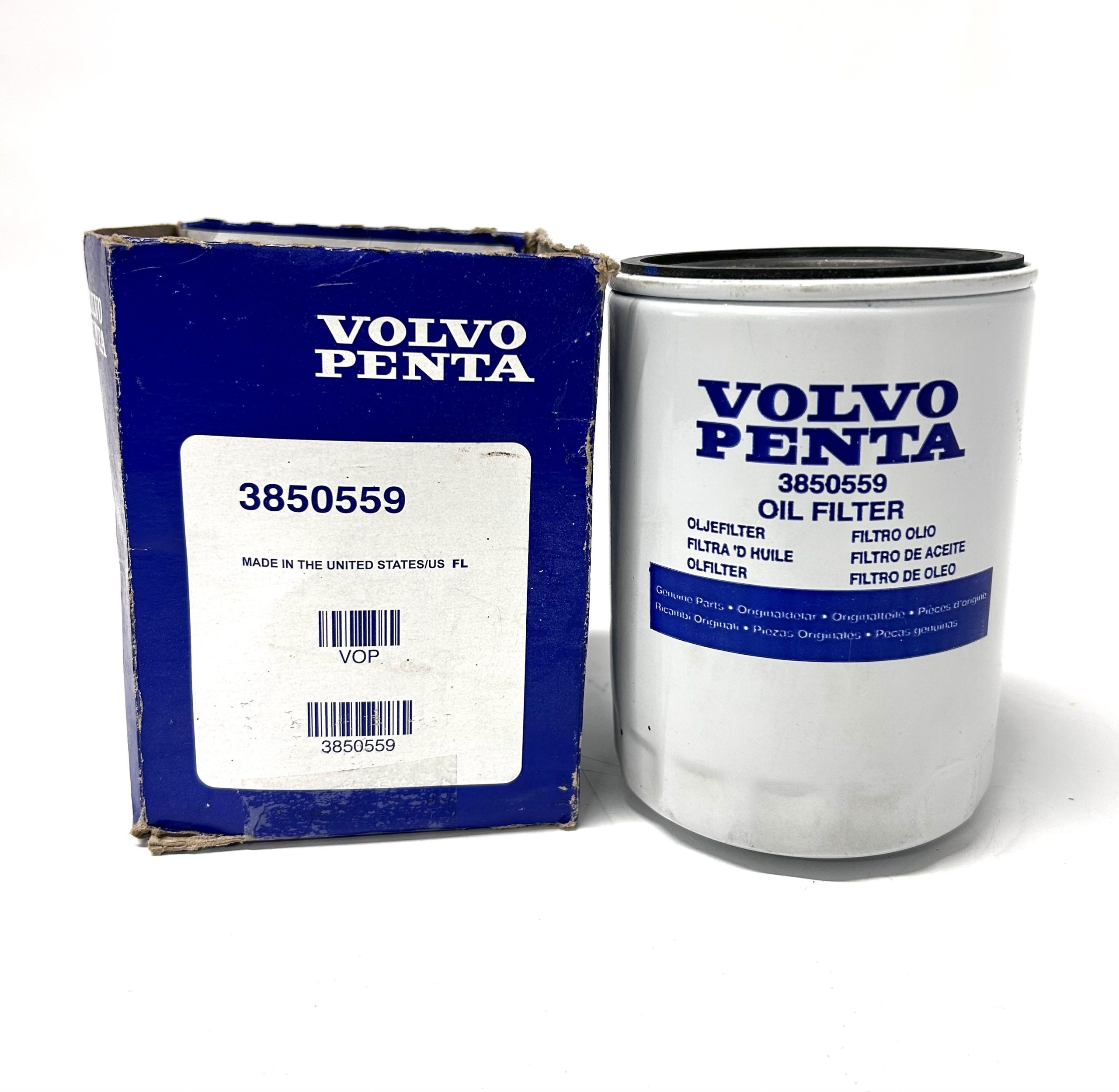 Volvo Penta 3850559, Marine Oil Filter, OEM - Max Marine Outlet