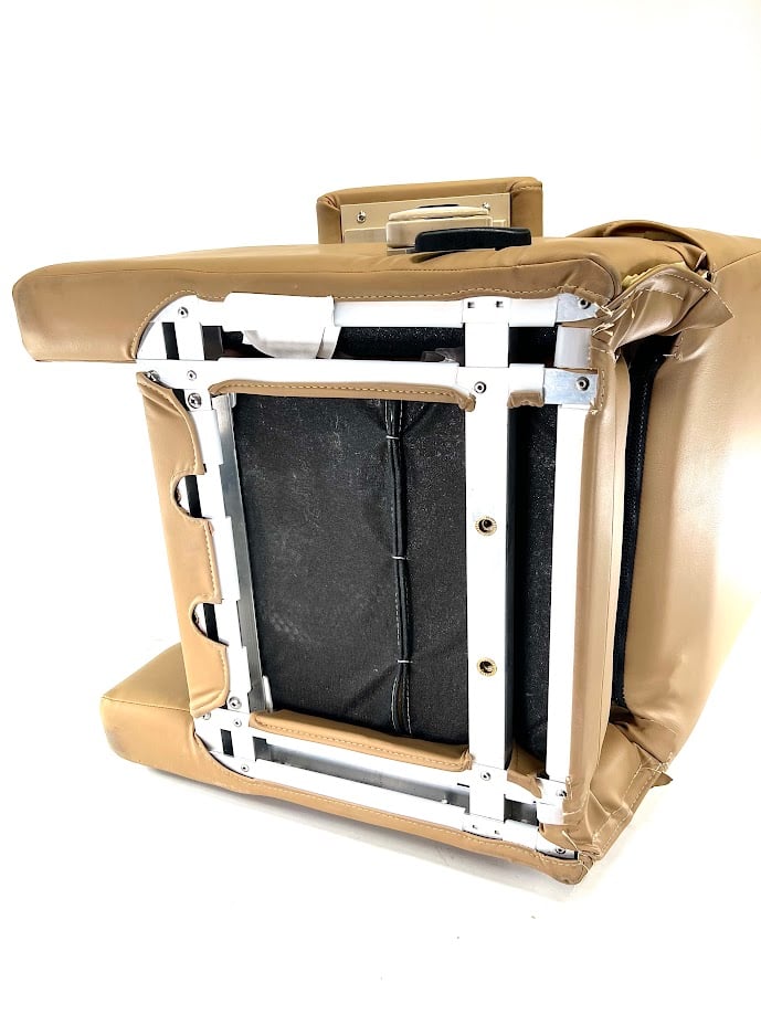 Lippert Components, Marine Reclining Helm Seat, Pecan, Mid Back, OEM ...