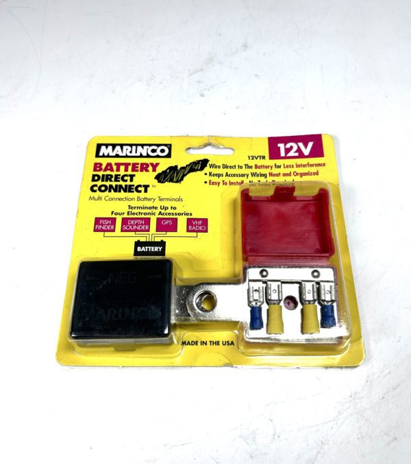Marinco 12VTR, Multi Connection Busbar Terminal Direct Connect - 12V ...