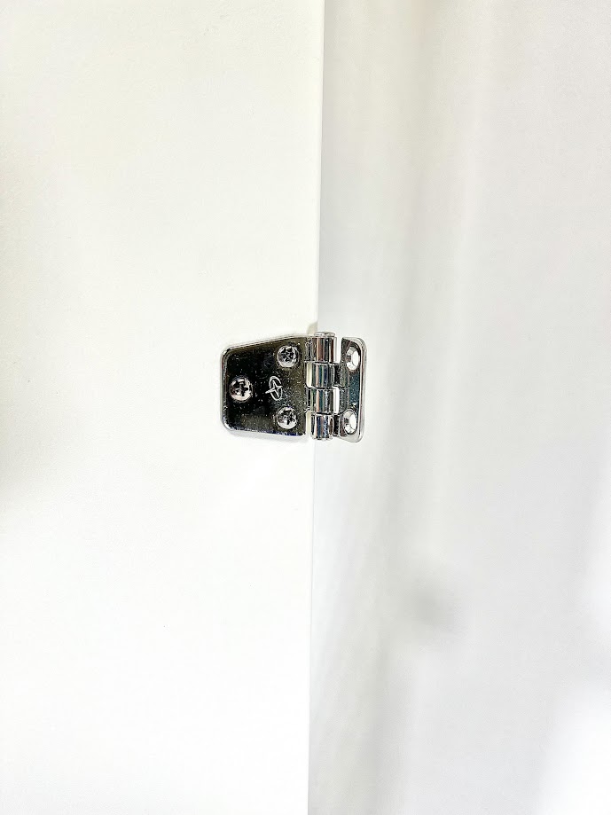 Marine Bi Fold Door, Boat Entry Door, w/ Vents & Hinges, 42 3/8in x 22 ...