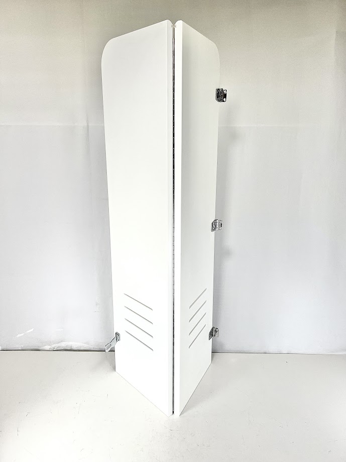 Marine Bi Fold Door, Boat Entry Door, w/ Vents & Hinges, 42 3/8in x 22 ...