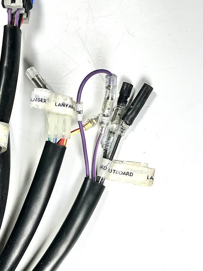 Mercury 84-896537A29, Wire Harness Assembly, Key / Choke / Horn, 30FT ...