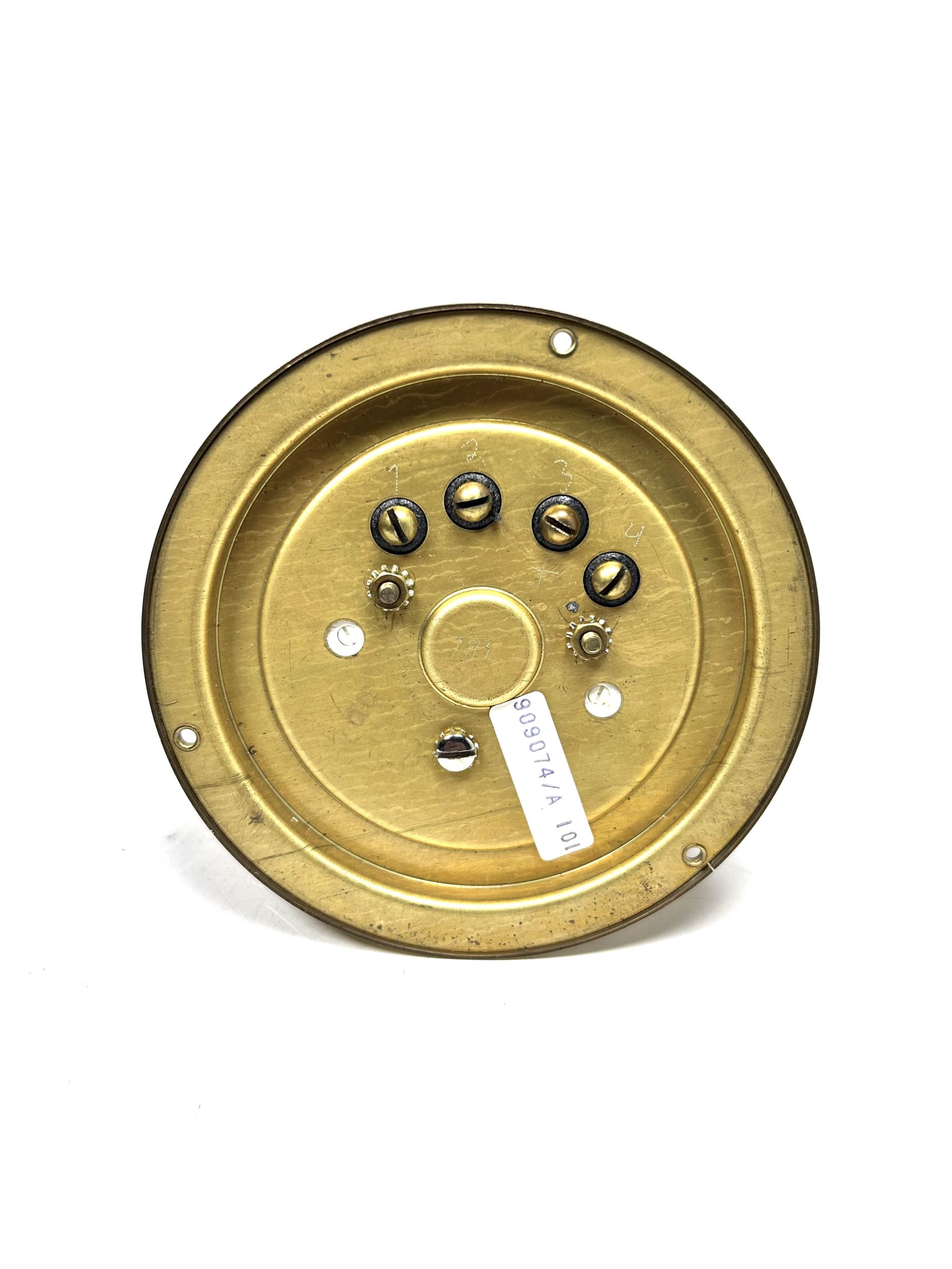 Newport T-3B, Downeaster Marine Brass Outside Temperature Gauge - Max ...