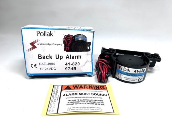 Pollak 41-820, Medium Duty Back Up Alarm System - Max Marine Outlet