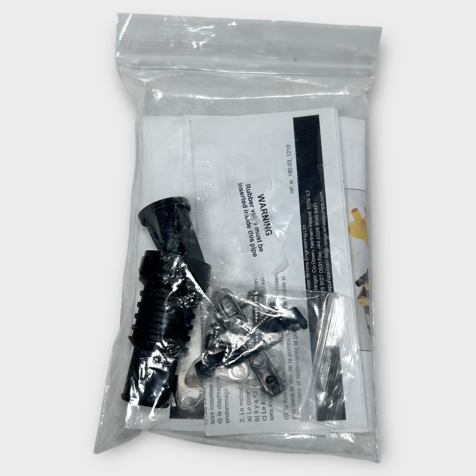 Whale WM8484, Grey IC Retail Kit, Waste Management Pump - 24V - Max ...