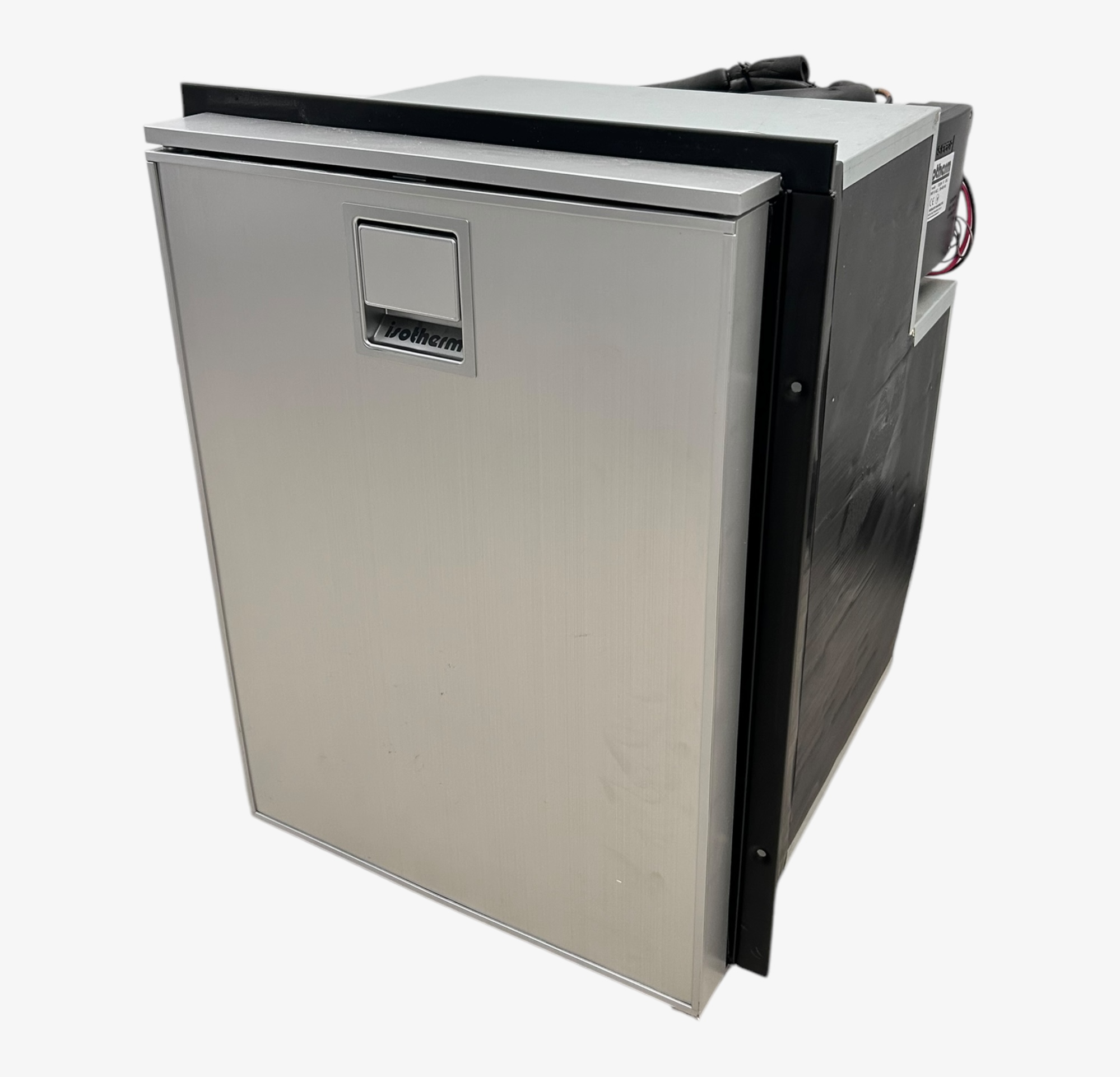 Isotherm CR49EL, Stainless Steel Flange Fit Refrigerator 84W 12/24V ...