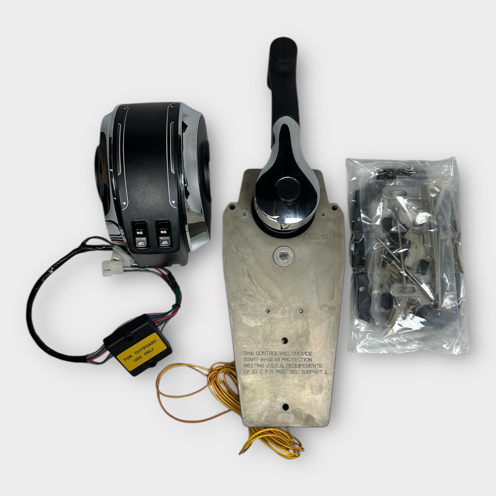Mercury 8M0075245, 4500 Dual Console Mount Throttle/Shift Control ...