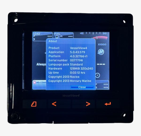 Mercury 8M0074096, Marine Vessel View 4 Kit, With Cable & Sun Cover (No ...