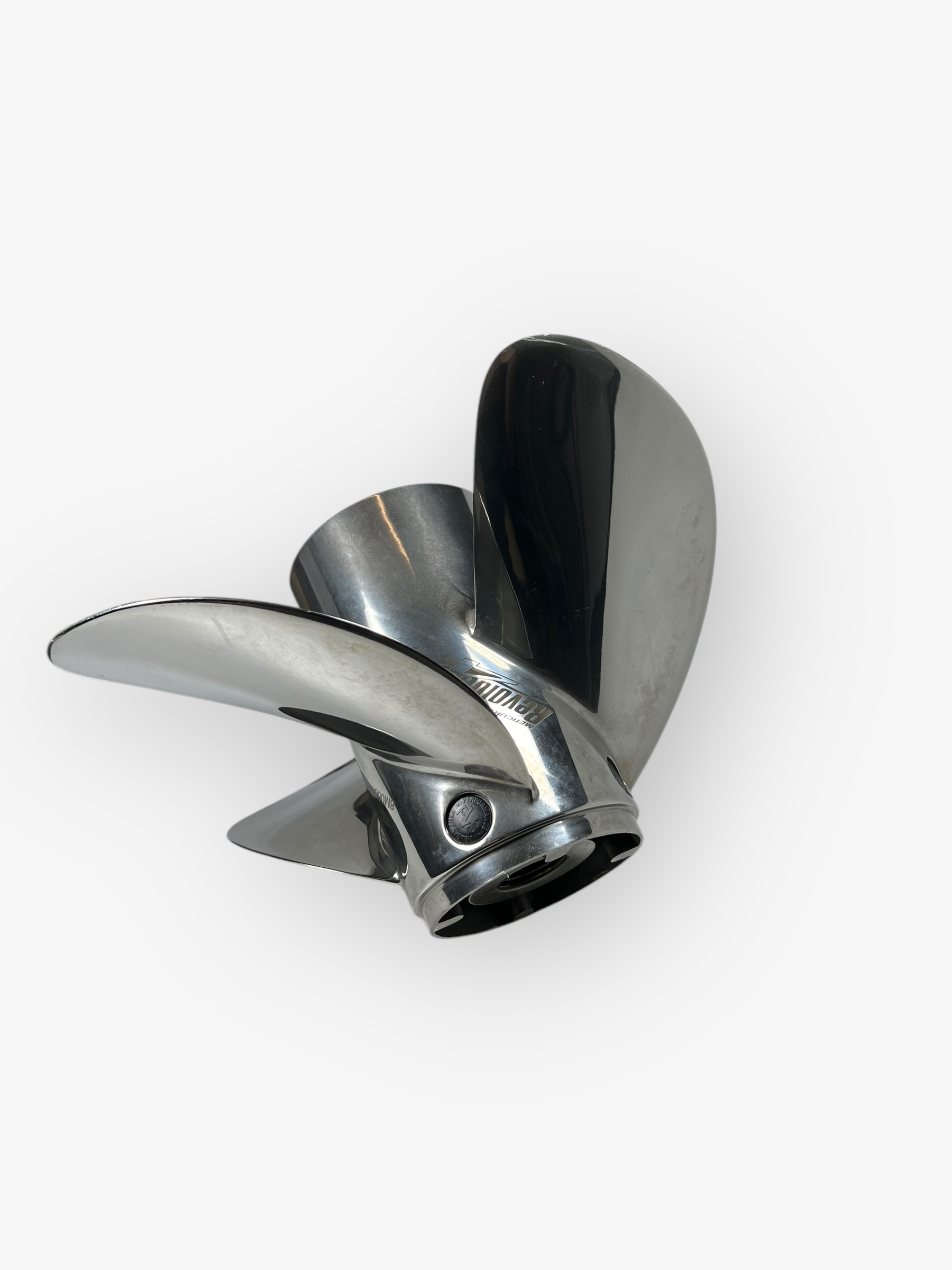 Mercury Rev 4 x 14.6 x 15P LH, Revolution 4 SS Propeller, 8M0064449 ...