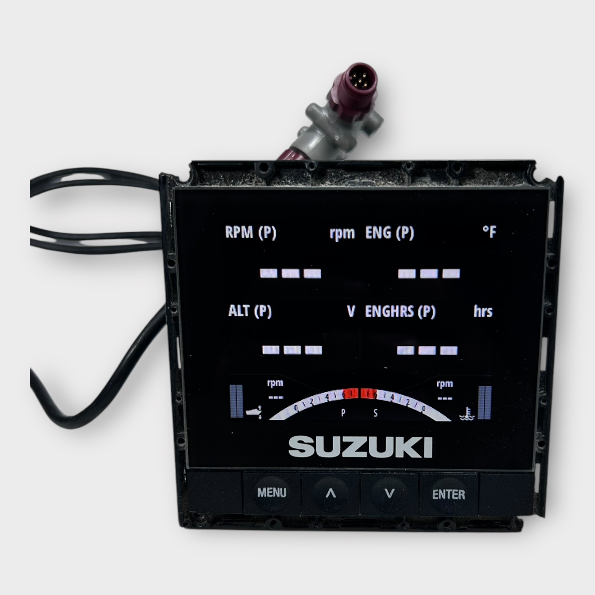 Suzuki 990C0-03C10, C10 Color Multifunction Display Gauge w/Sun Cover ...