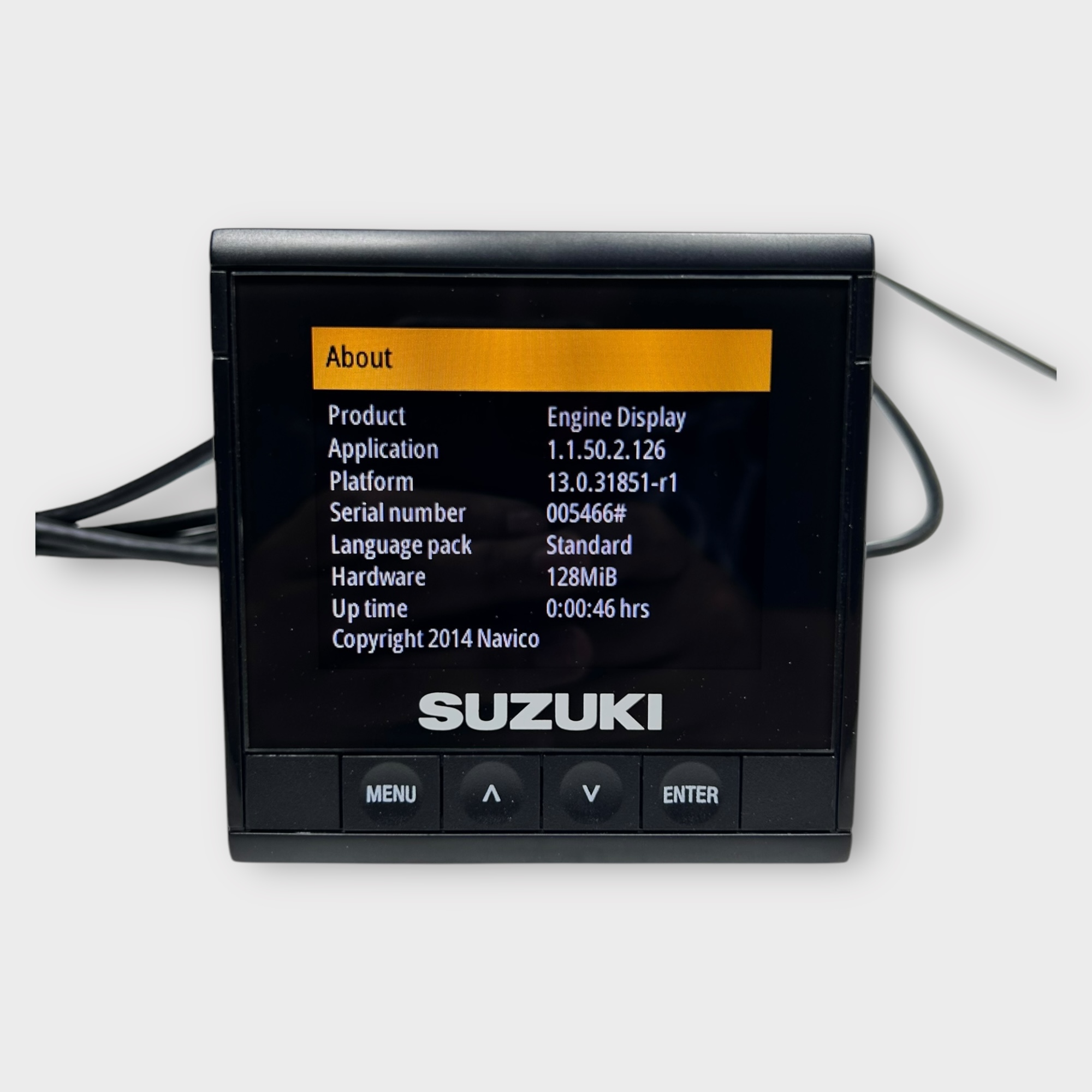 Suzuki Marine 990C0-03C10, C10 Color Multifunction Display Gauge With ...