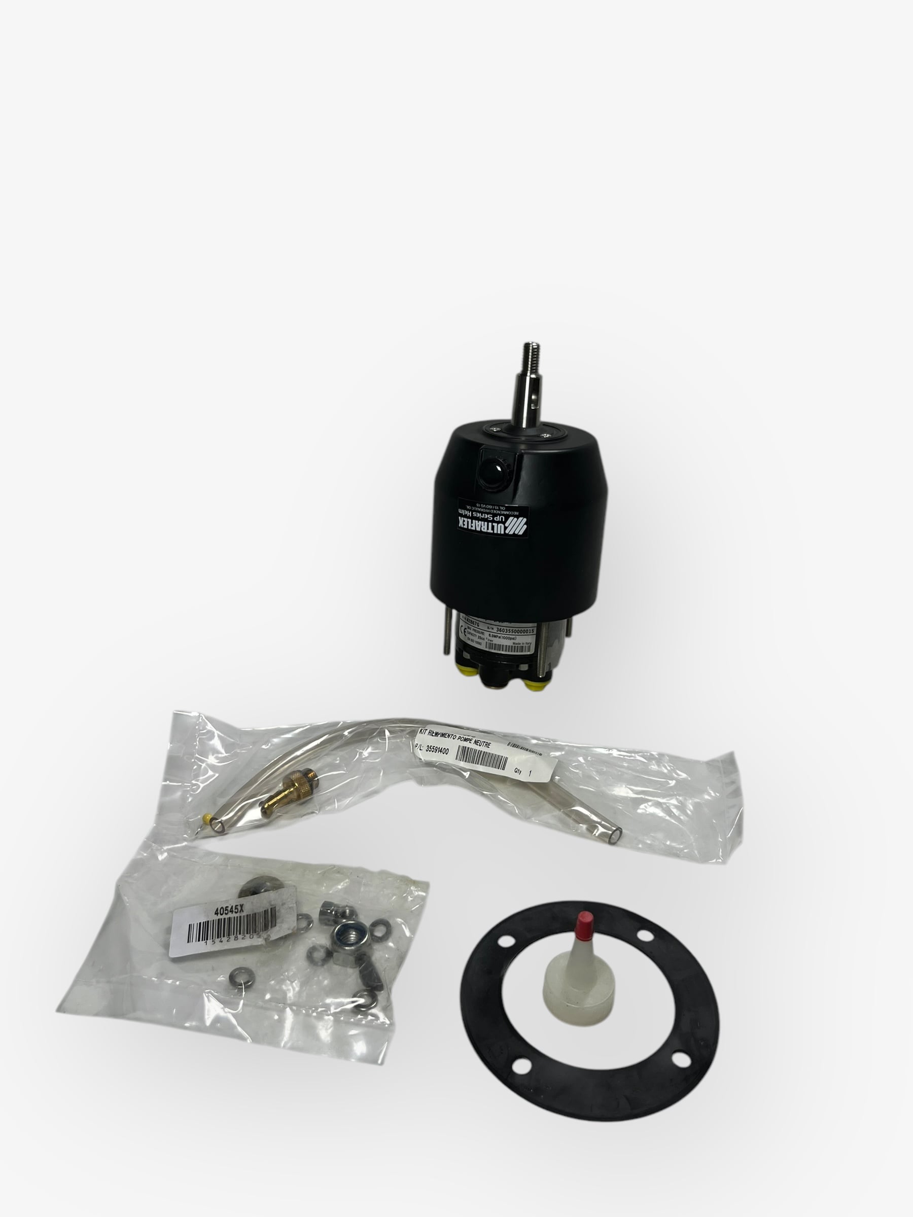 UFlex UP25FM, UP25F-N, Hydraulic Helm, 1.5 Cubic Inch, OEM, (Incomplete ...