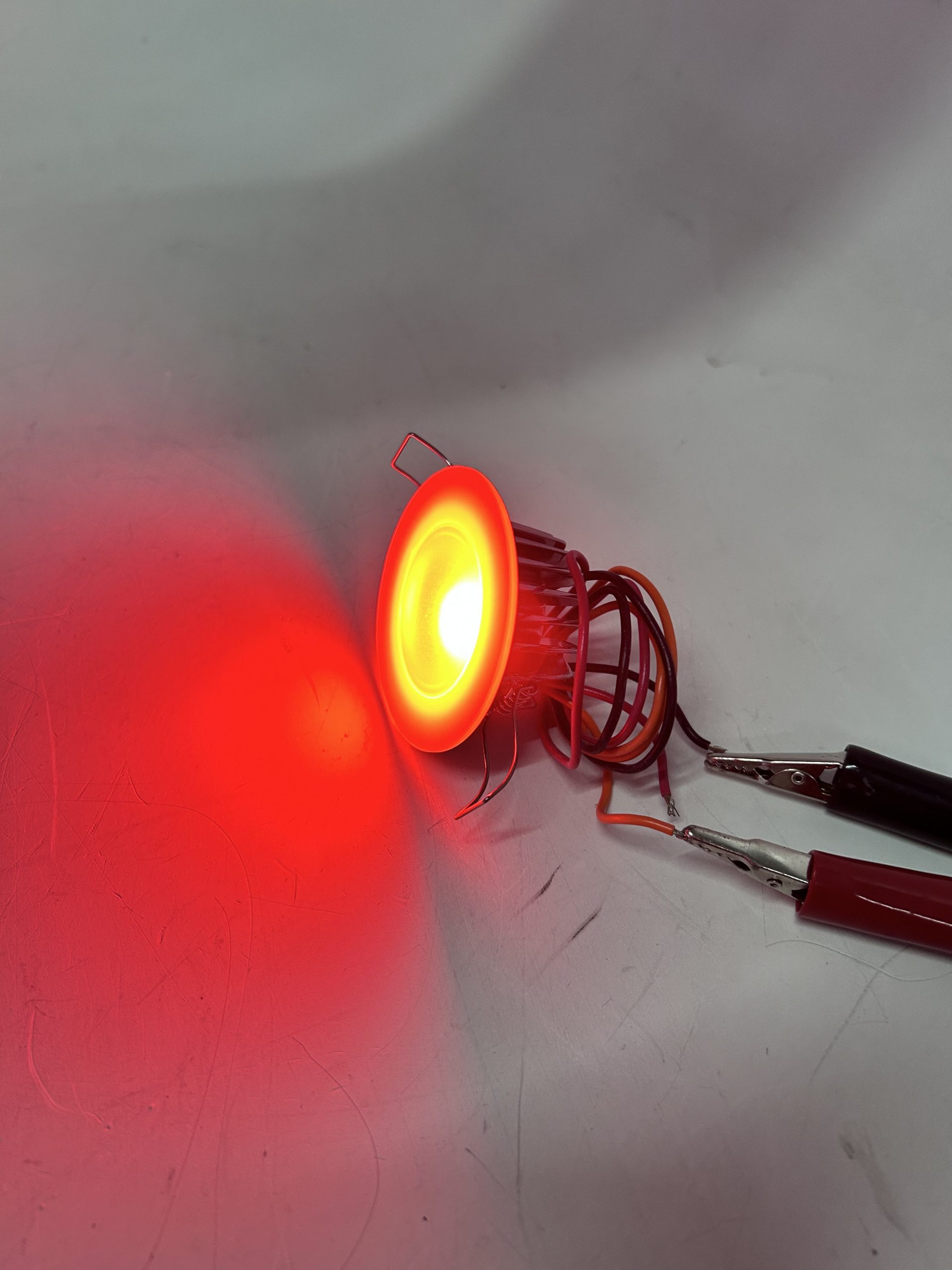 Lumitec Flush Mount Exterior or Interior LED Red & White Down Light ...