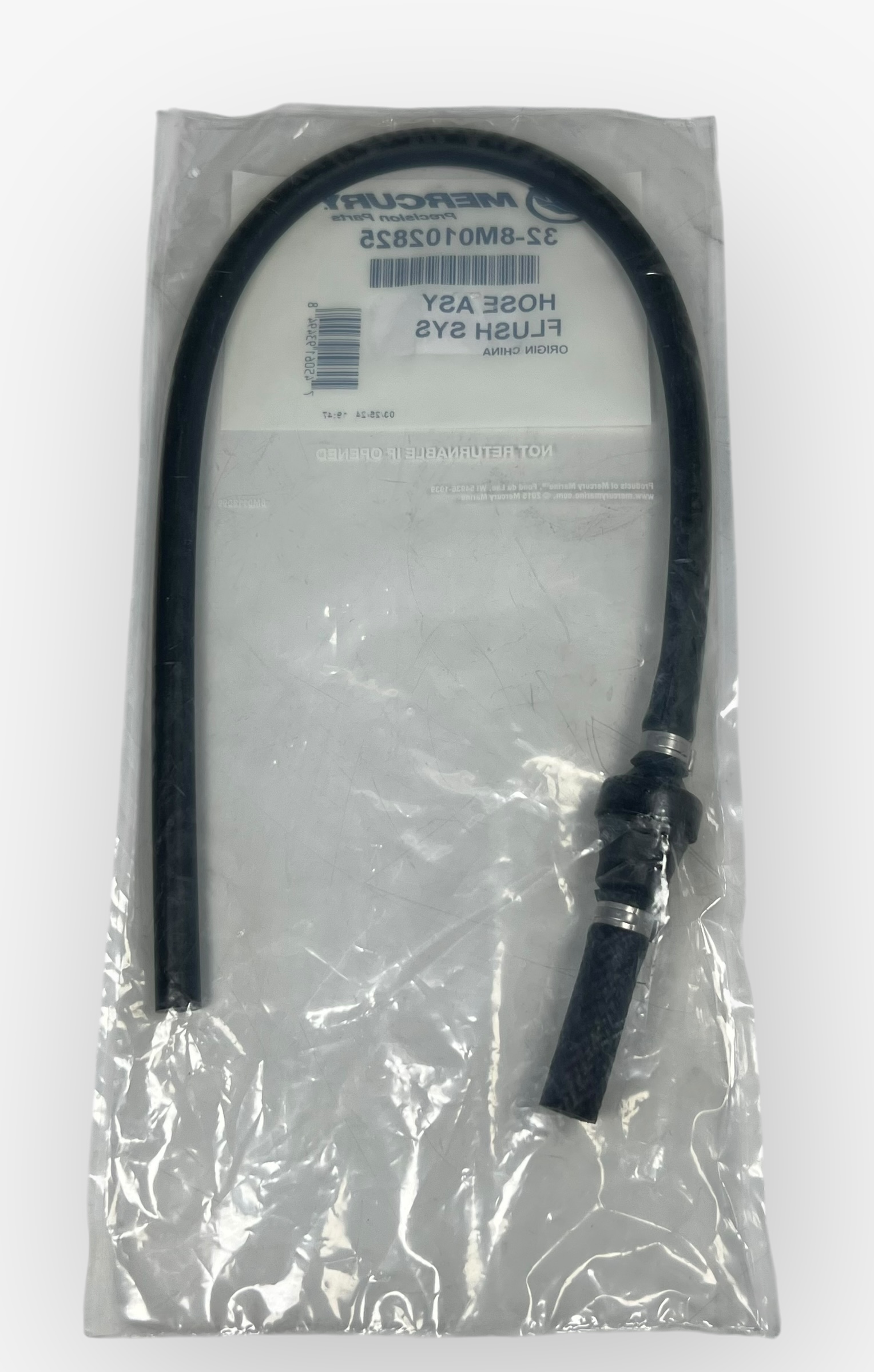 Mercury 32-8M0102825 Flush System Hose Assembly, NEW, OEM - Max Marine ...