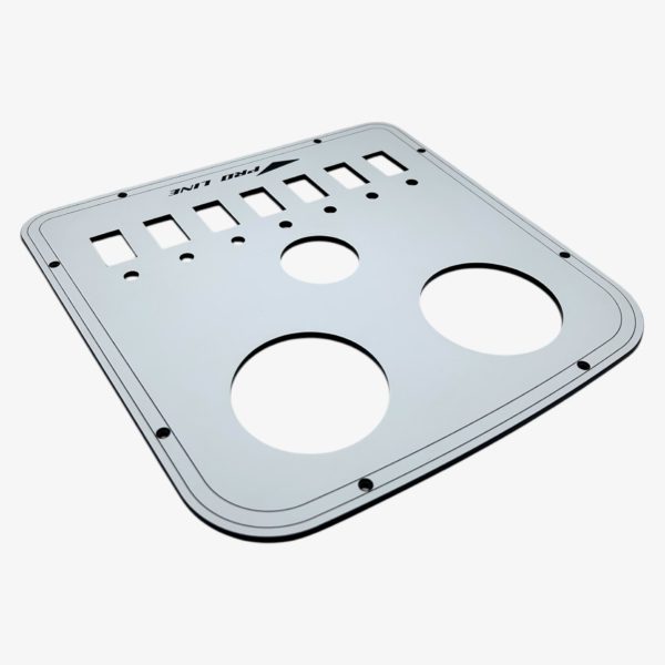 Pro Line Boats , 3-Gauge Multifunction Switch Panel White Plate - Max ...