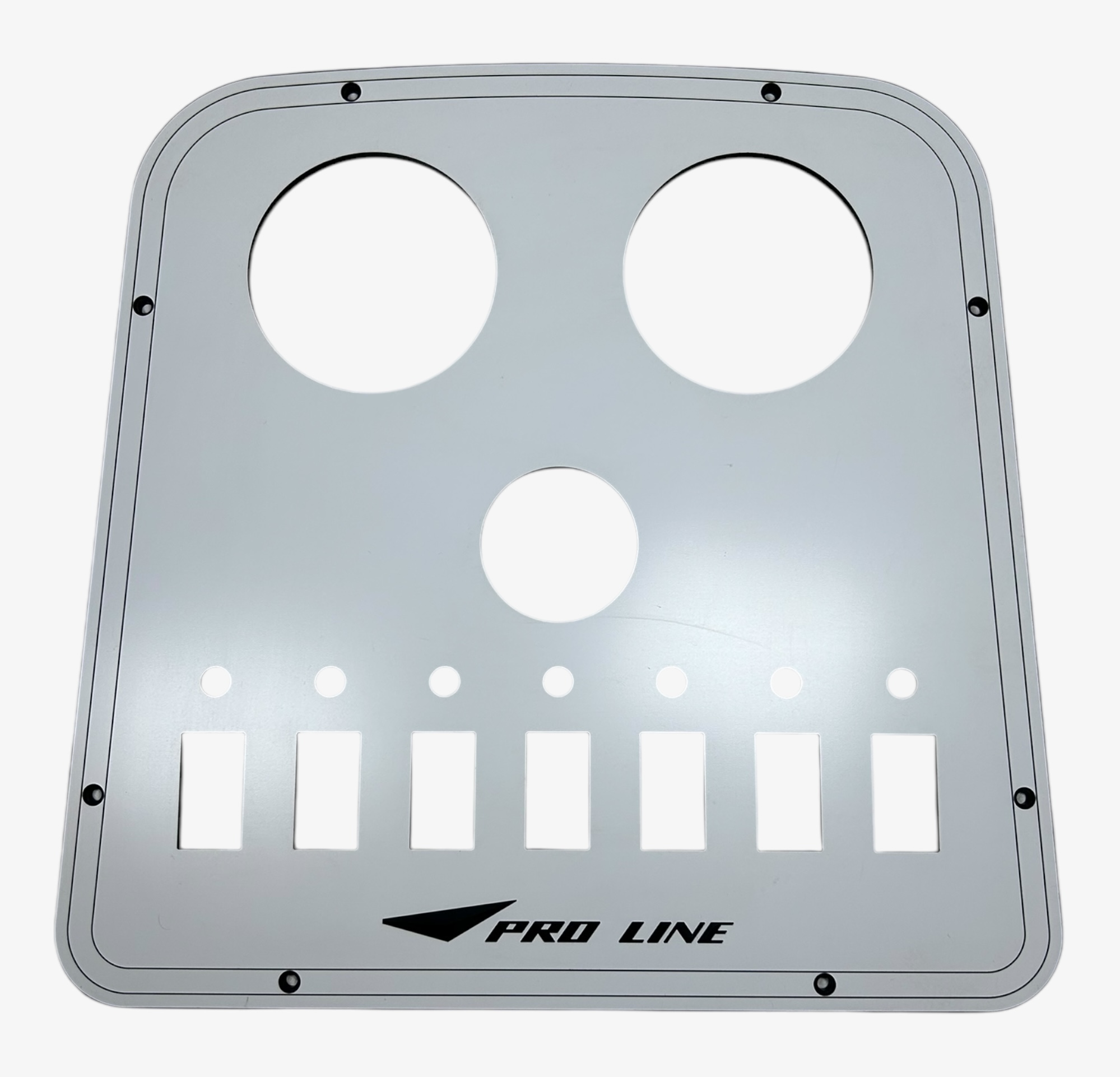 Pro Line Boats , 3-Gauge Multifunction Switch Panel White Plate - Max ...