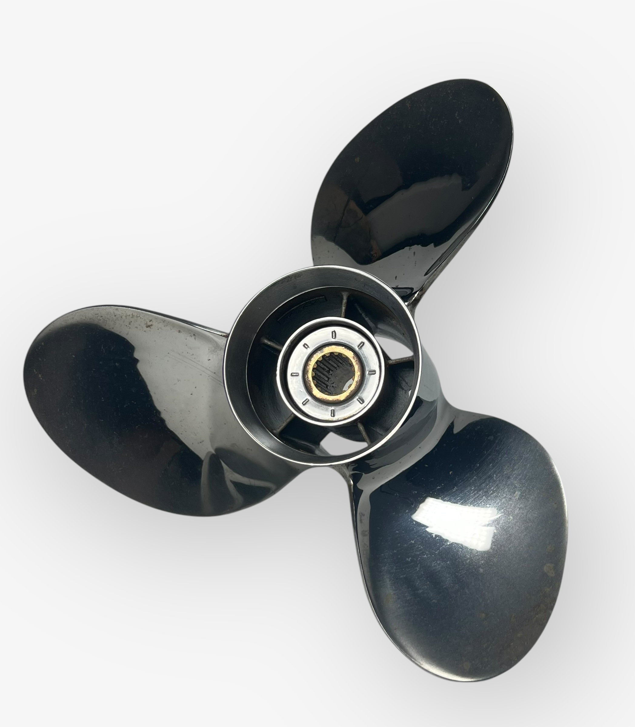 Suzuki 3L x 14 x 18P LH, Stainless Steel Propeller, OEM - Max Marine Outlet