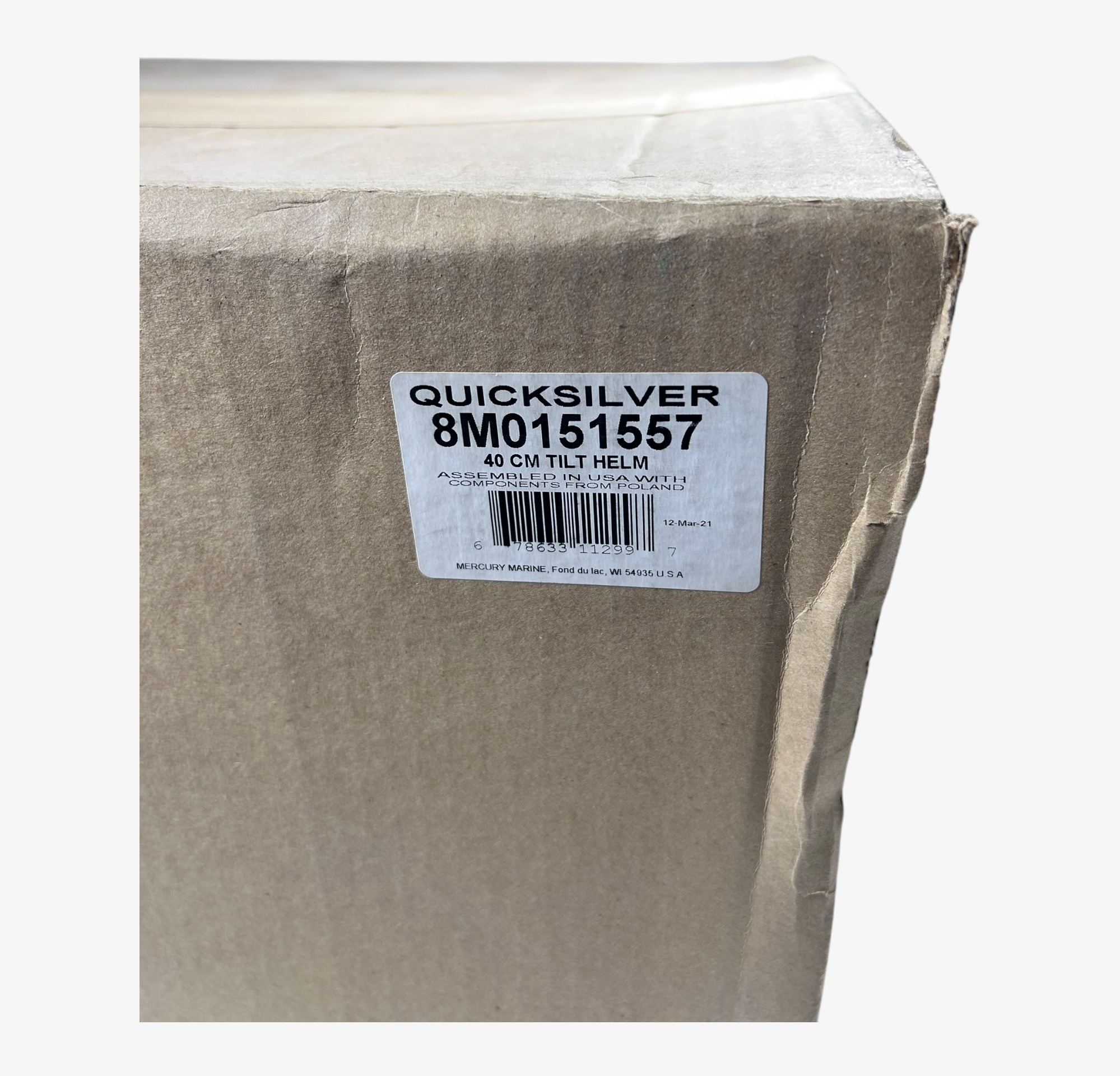 Mercury 8M0151557, Gen C Power Steering Pump Kit & 40 CM Tilt Helm ...