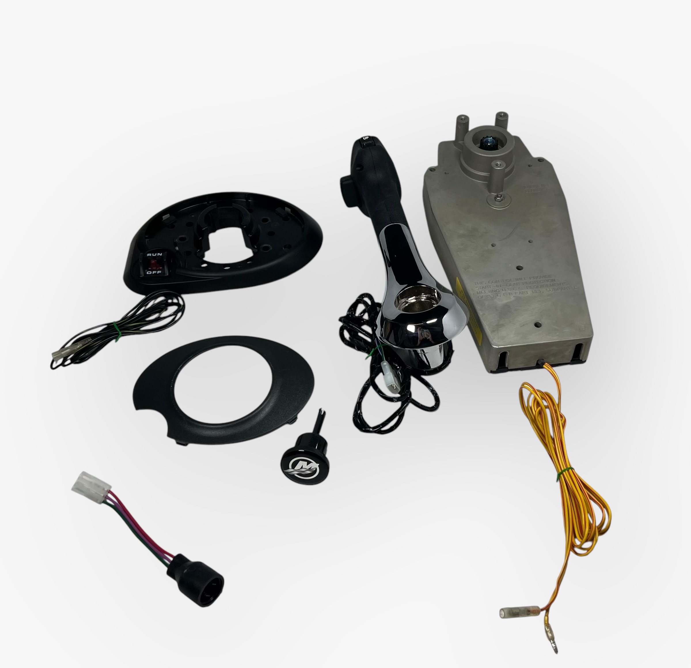 Mercury 8M0030550, Panel Mount Gen II, Finger Release Pistol Grip ...