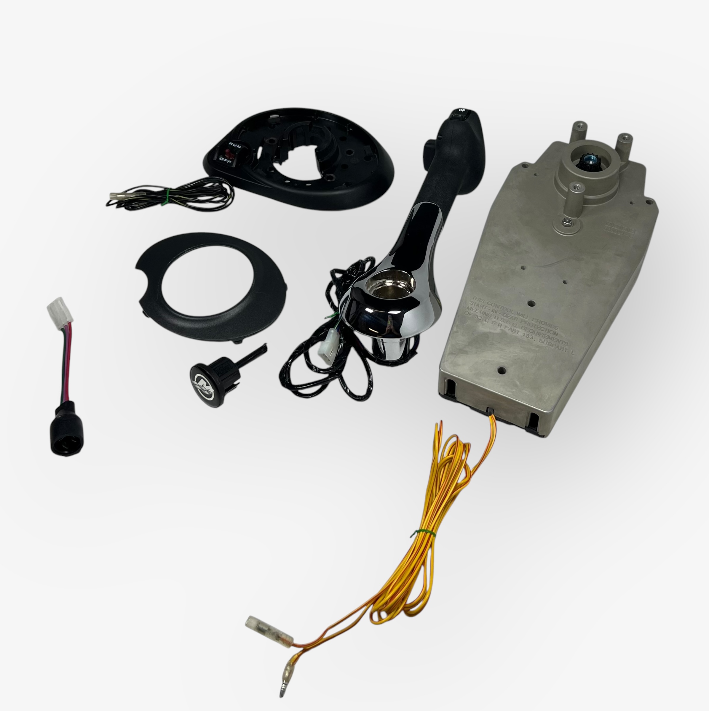 Mercury 8M0030550, Panel Mount Gen II, Finger Release Pistol Grip ...