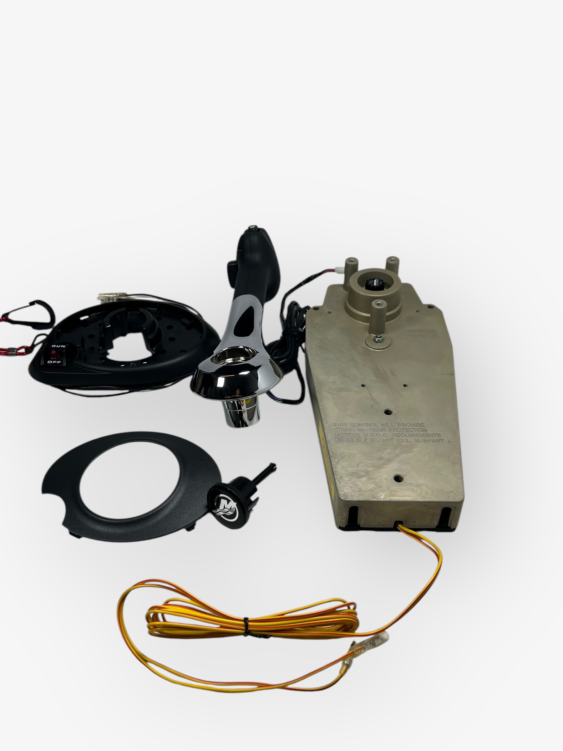 Mercury 8M0030550, Panel Mount Gen II, Finger Release Pistol Grip, NEW ...