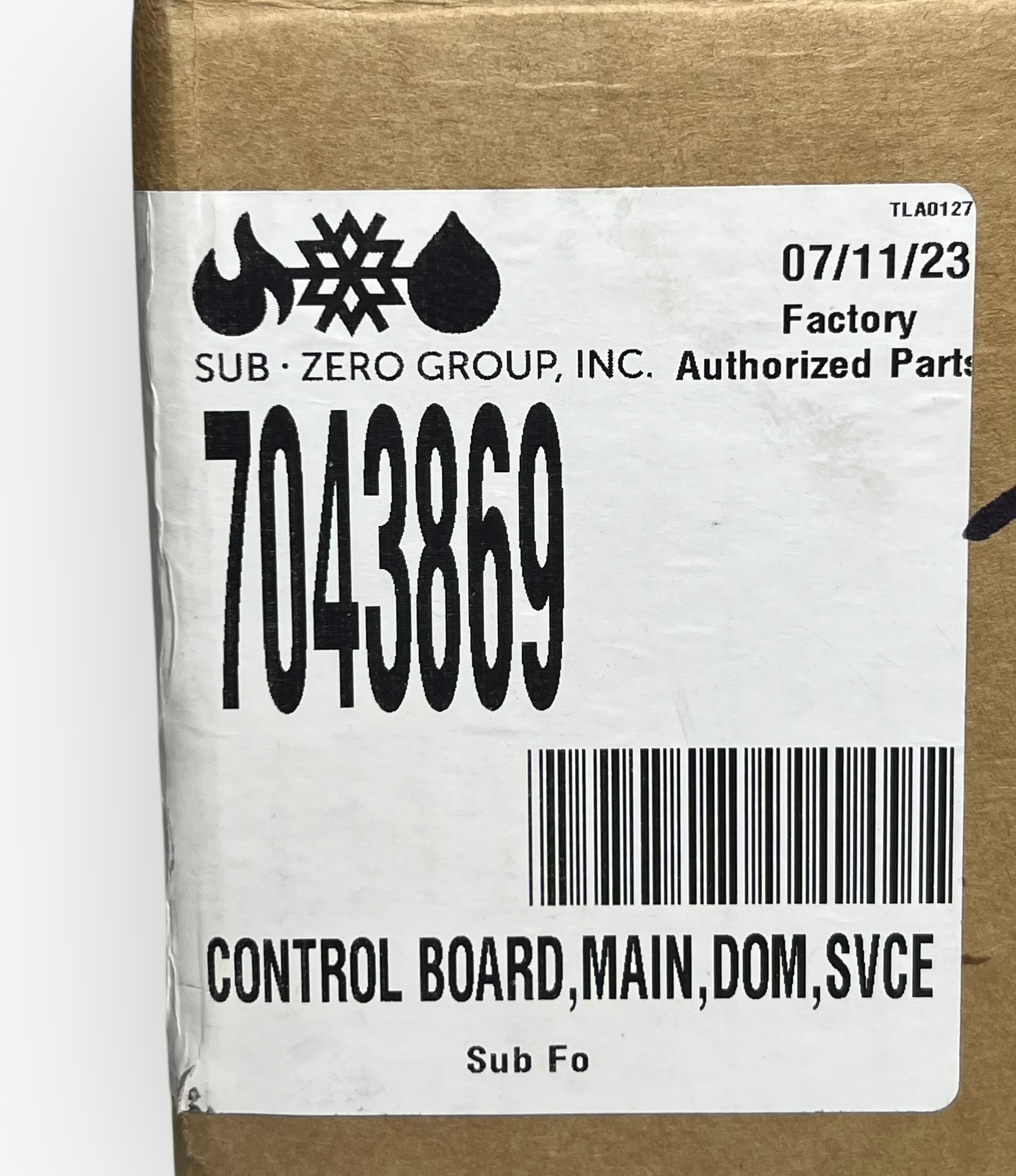 Sub Zero 7043869 Refrigerator Main Control Board, Bi Series, NEW, OEM ...
