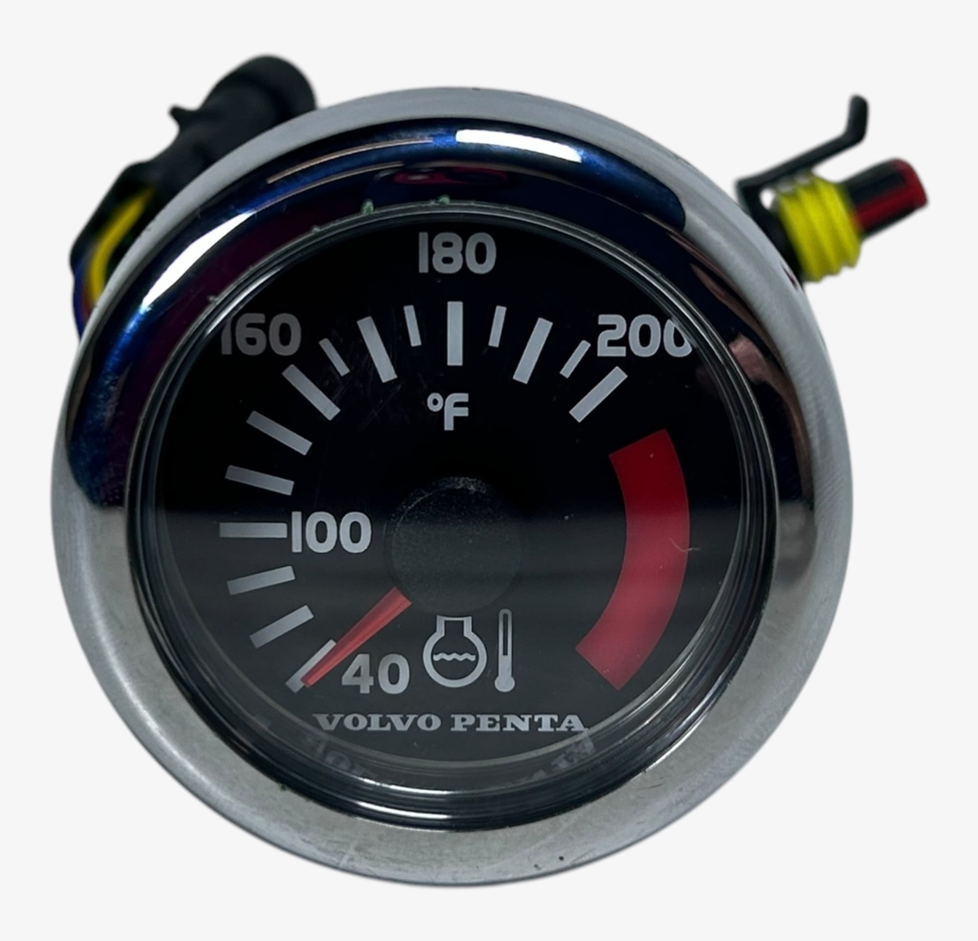 Volvo Penta VP874573, Water Temperature 40 - 200 Degrees Gauge - Max ...