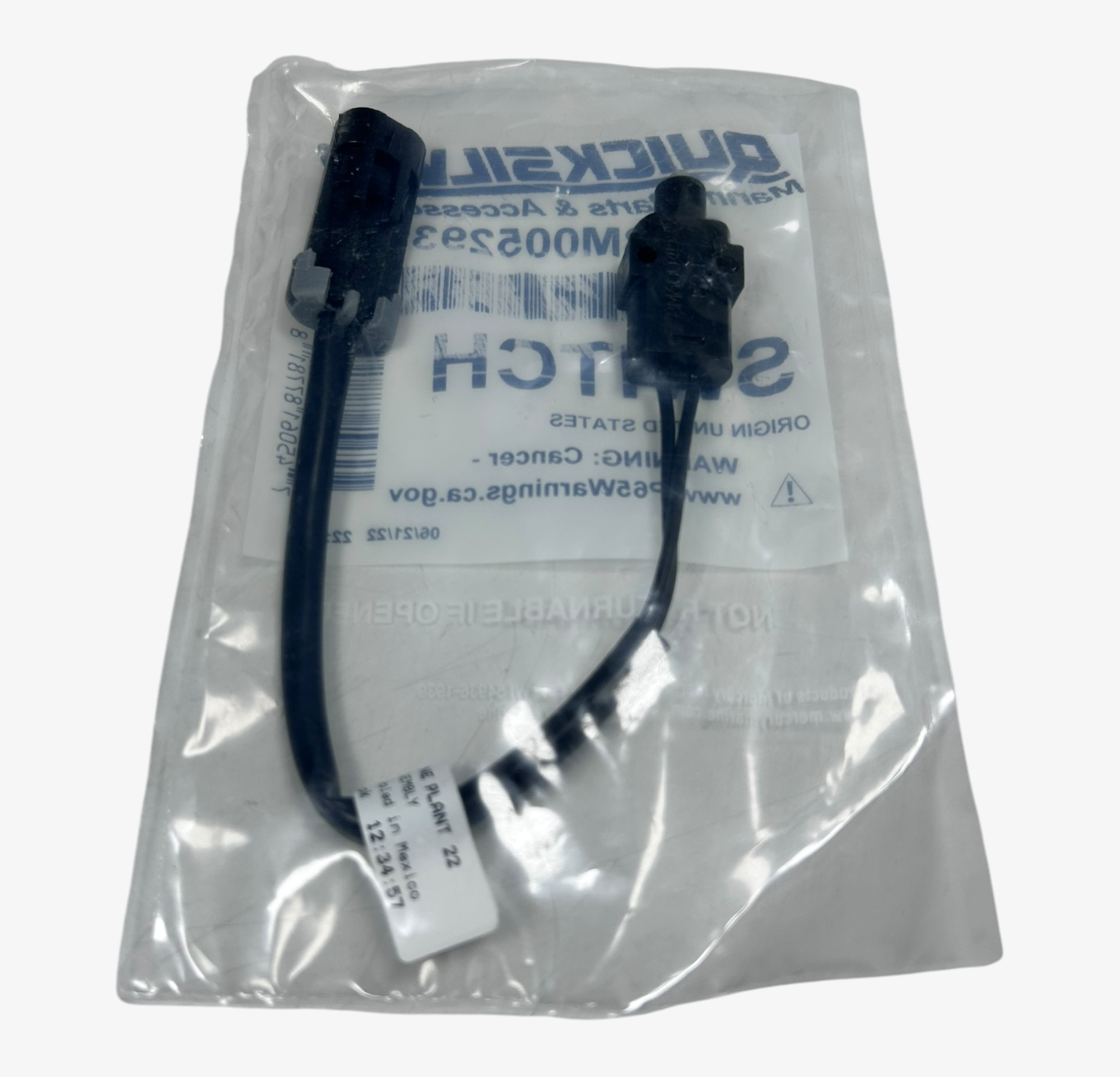 Mercury Quicksilver 8M0052939, Marine Switch Assembly, OEM - NEW - Max ...