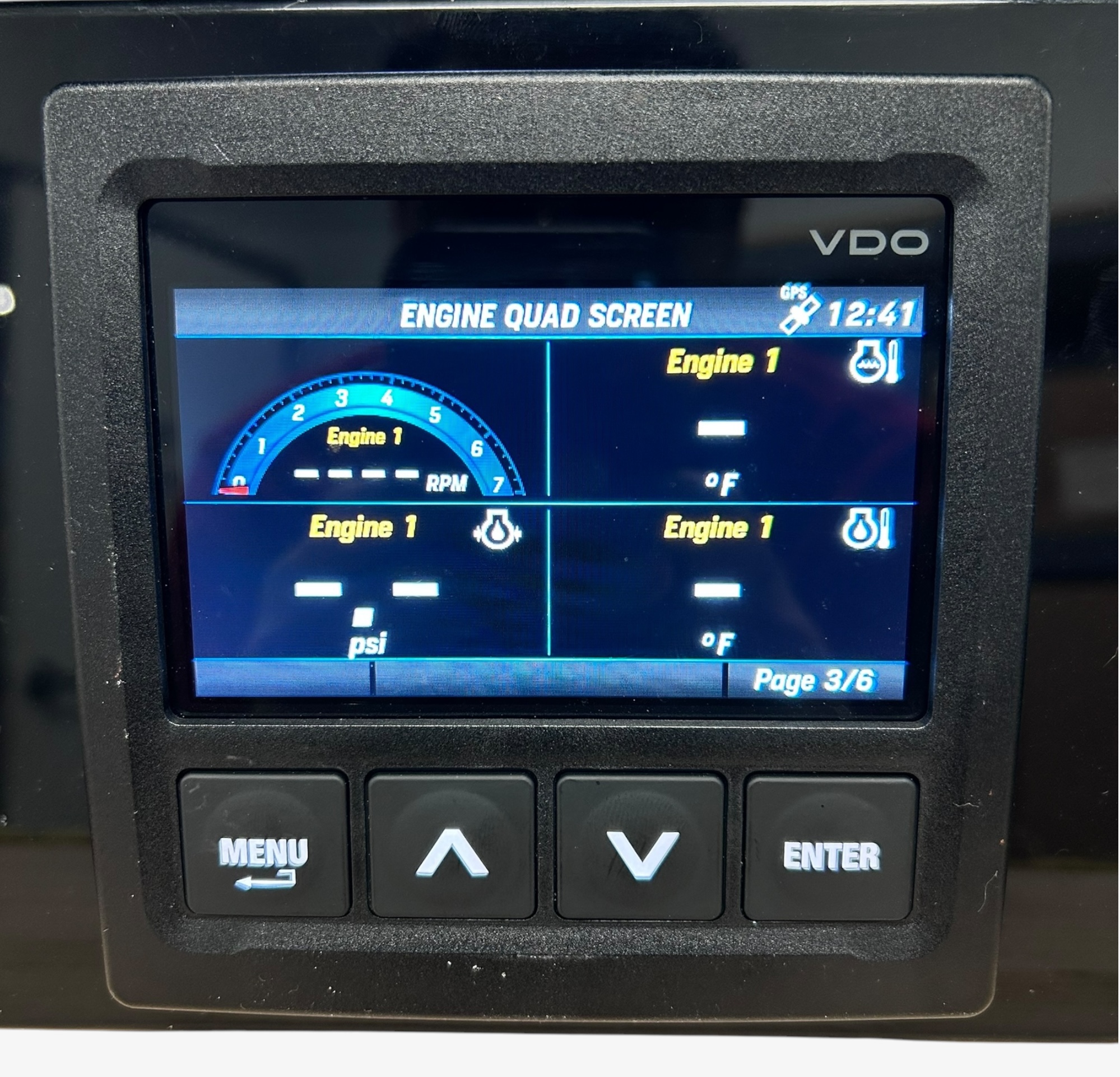 VDO A2C39858700, Oceanlink TFT 4.3" Multifunction Display / NMEA2000 ...