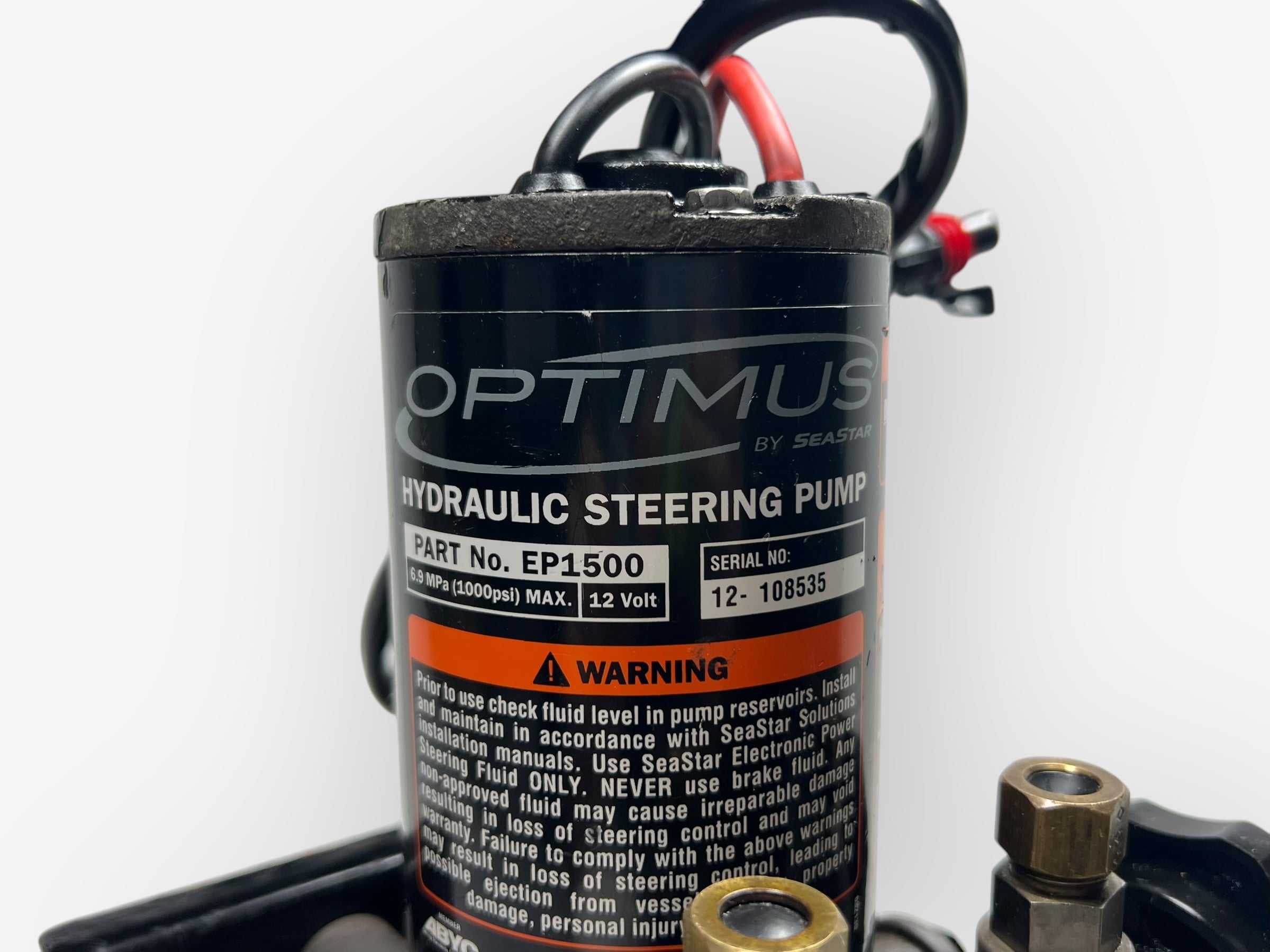 Dometic EP1500, Optimus EPS, Hydraulic Steering Pump, 12V, OEM ...