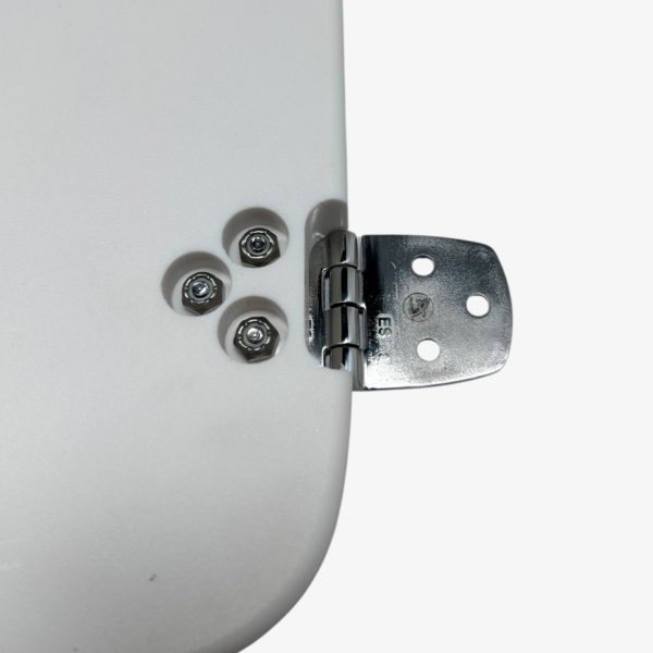 Pro Line White Lounge Storage Door With Pull Latch For 35 Express Boat ...